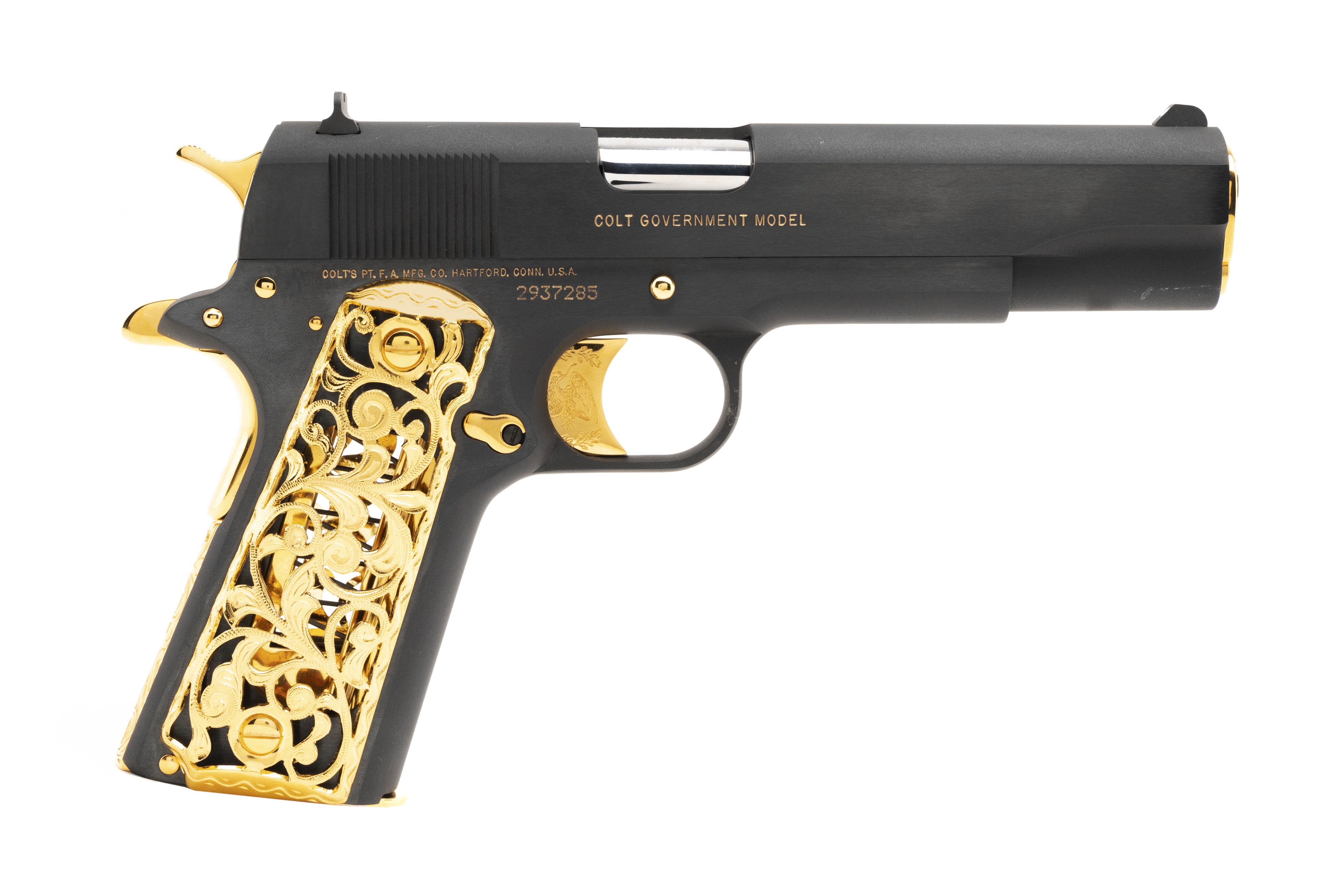 Colt Custom Government .38 Super (C17521) - Collectors Firearms