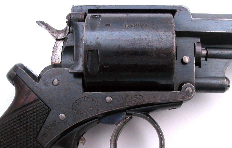 Adams centerfire Army revolver. Type used in Zulu War period. Excellent ...