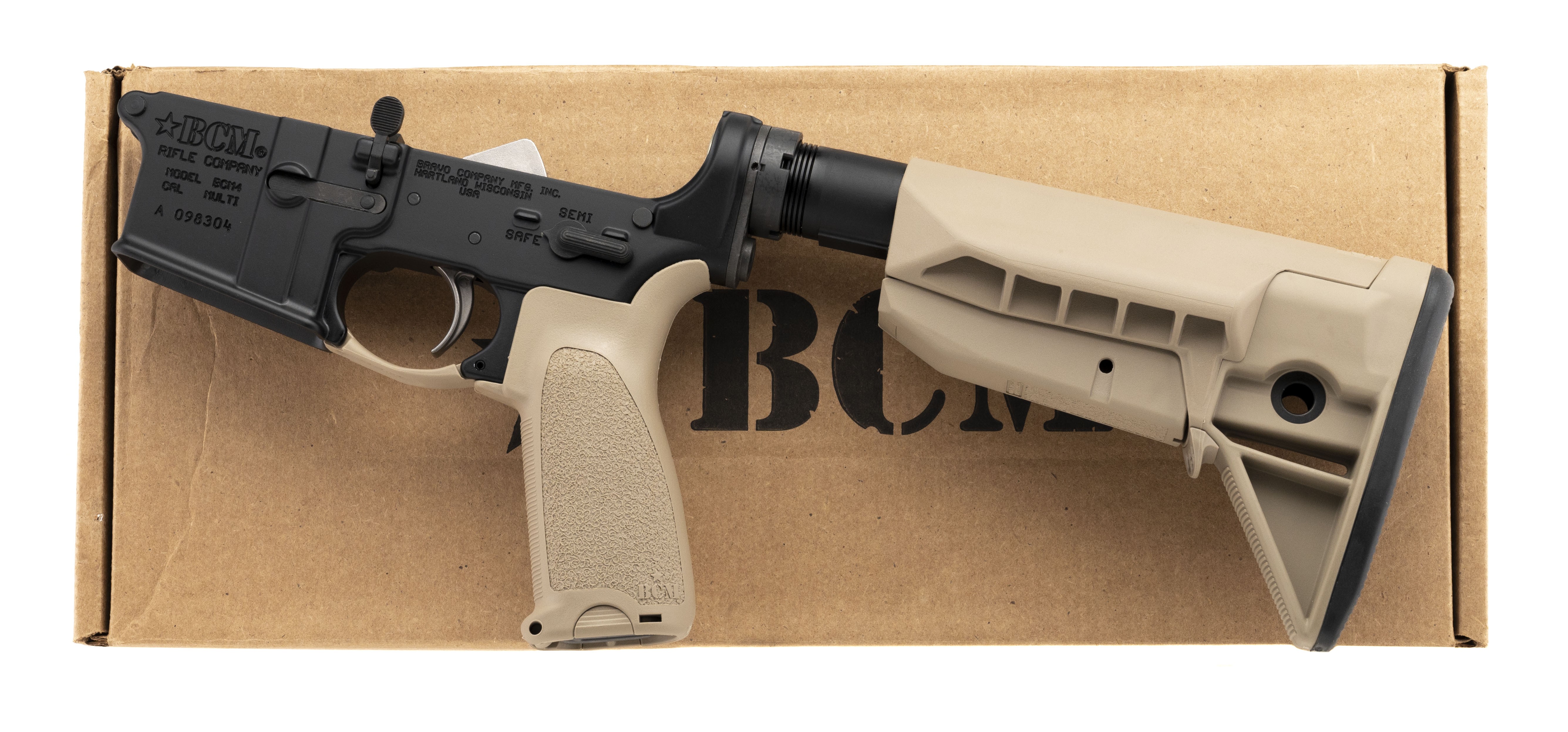 BCM BCM4 FDE Lower MULTI (NGZ1214) NEW - Collectors Firearms