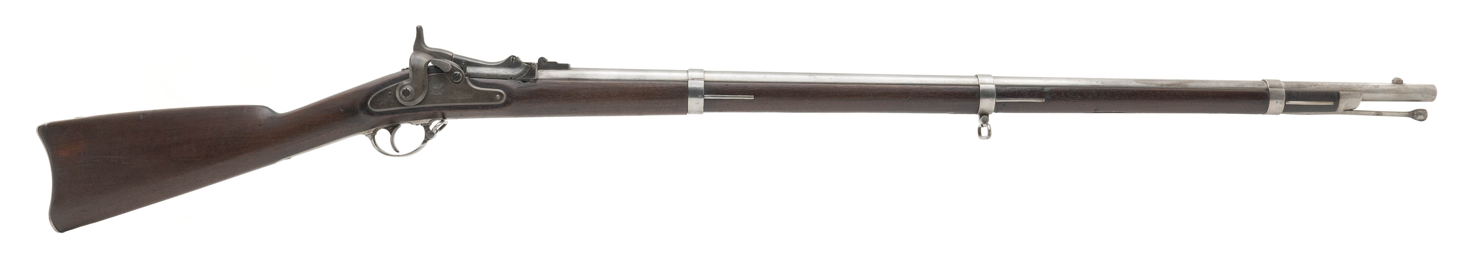 U.S. Springfield 1865 1st Allin Conversion Trapdoor rifle .58 Rimfire ...