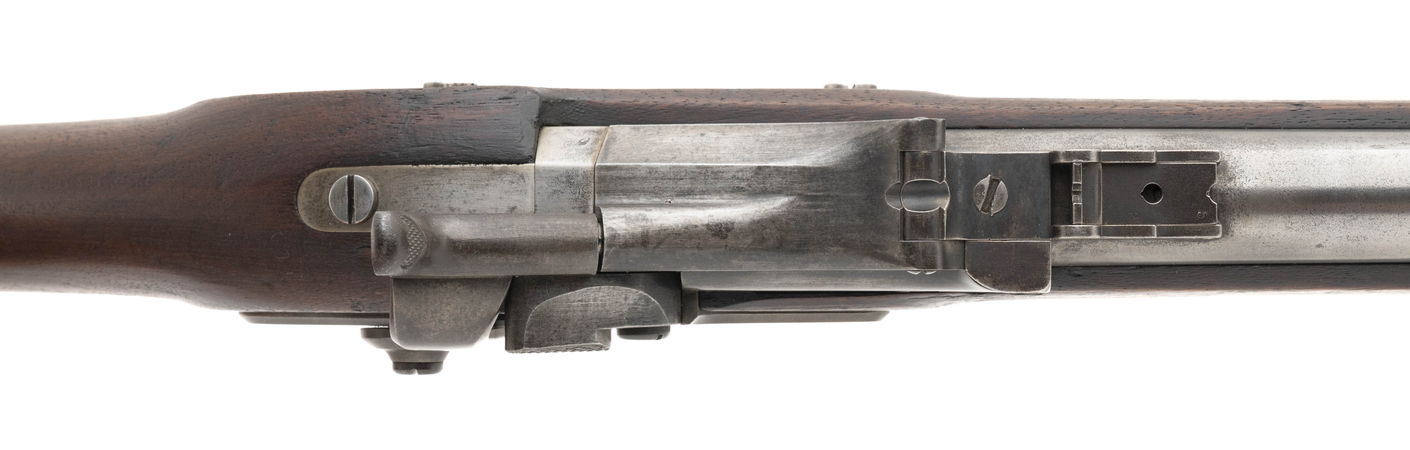 U.S. Springfield 1865 1st Allin Conversion Trapdoor rifle .58 Rimfire ...
