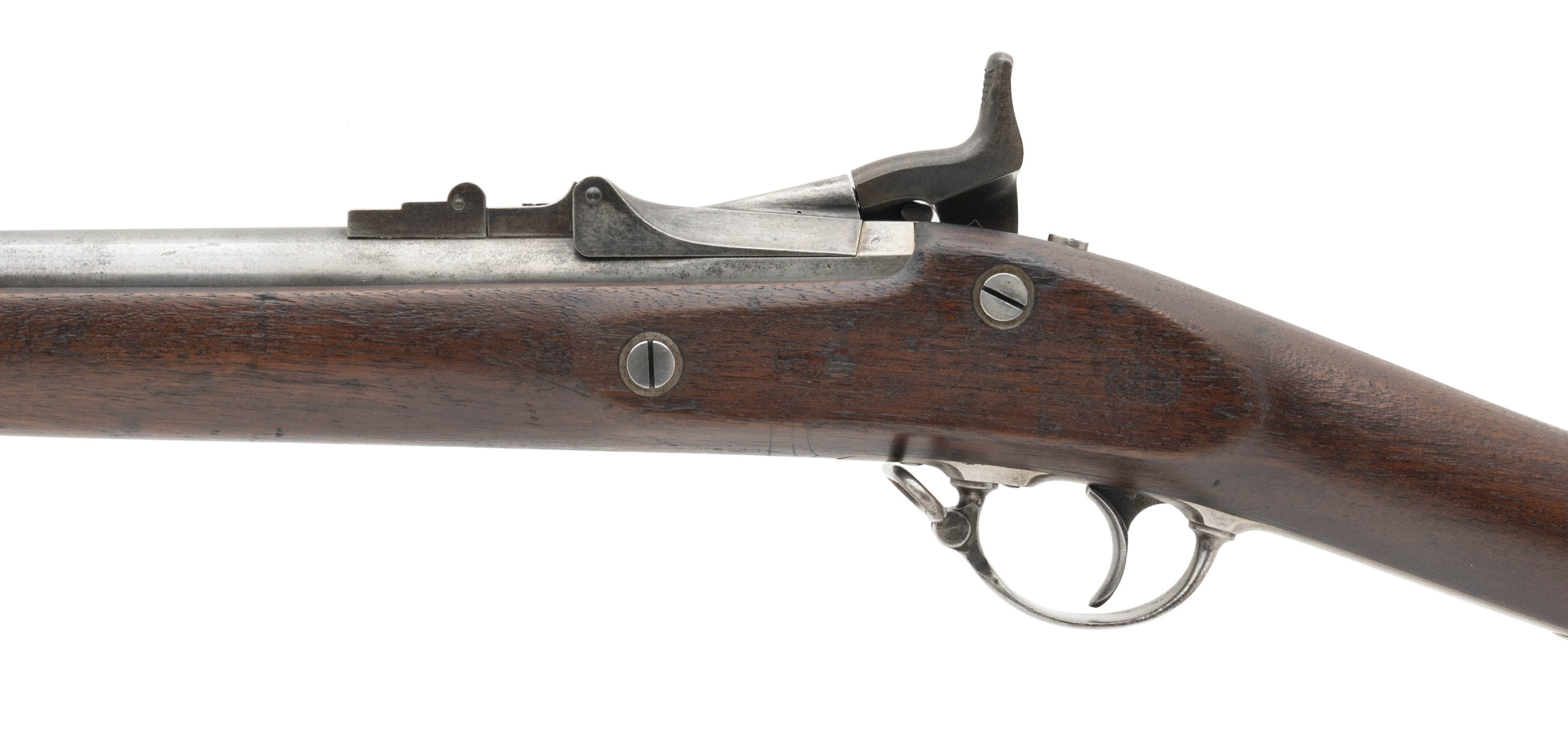 U.S. Springfield 1865 1st Allin Conversion Trapdoor rifle .58 Rimfire ...