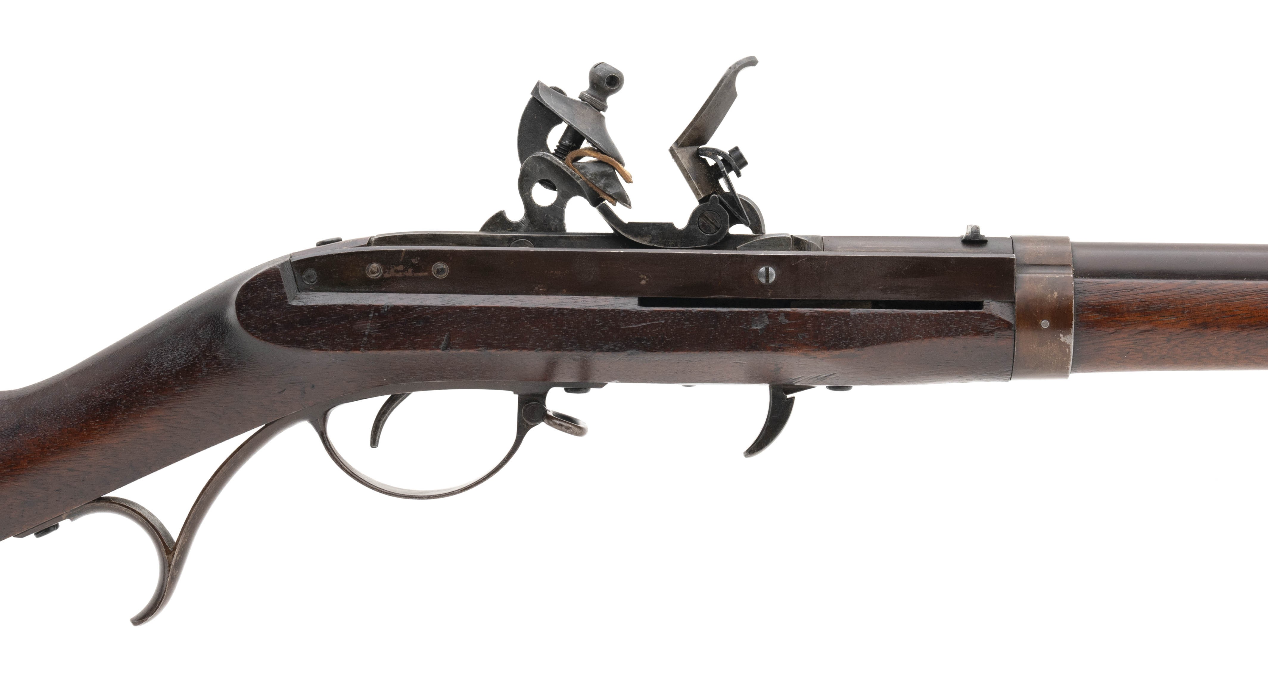Hall Model 1819 Breech-Loading flintlock rifle (AL7336) - Collectors ...