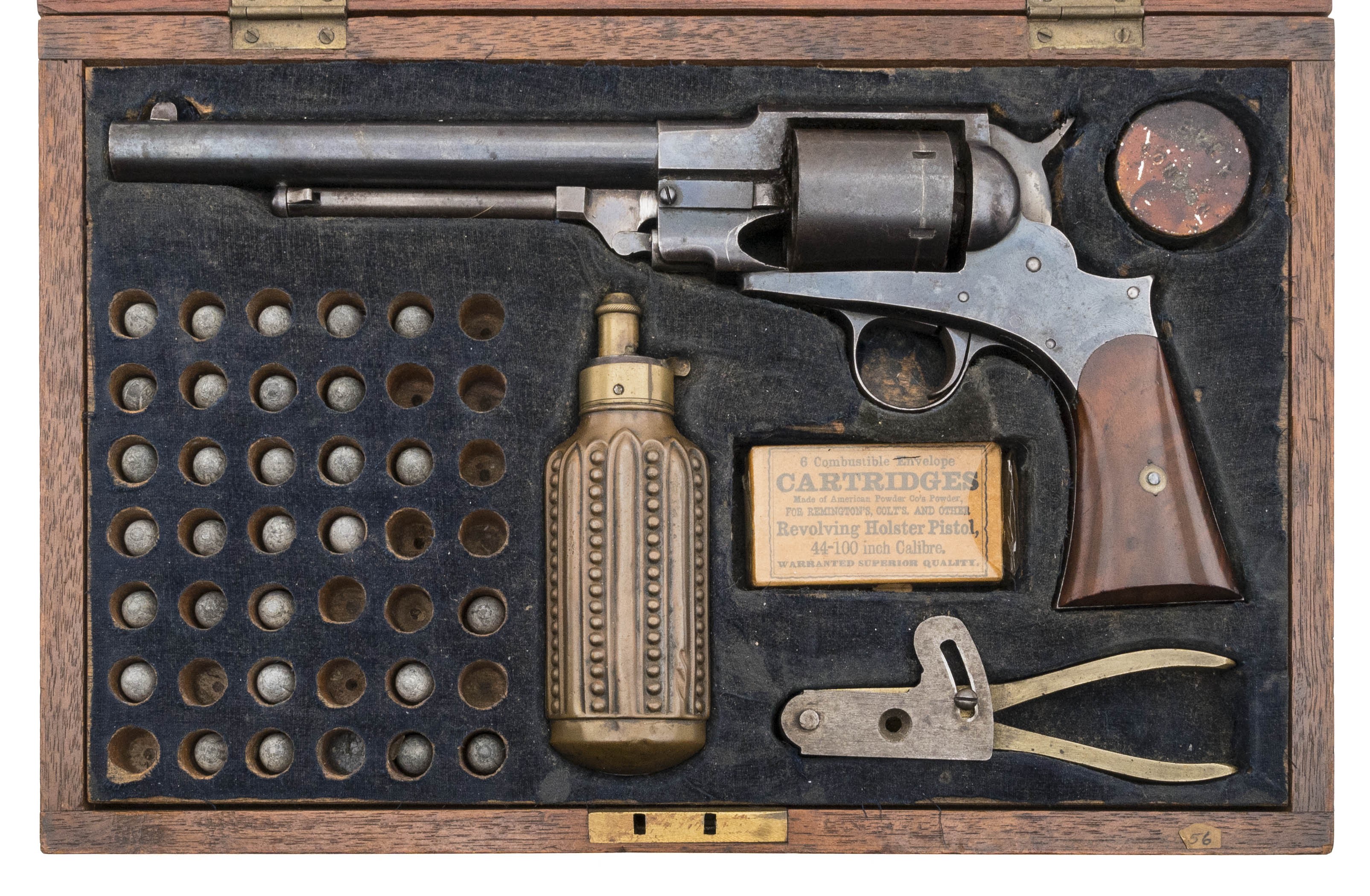 Cased Civilian Freeman Revolver (AH6736) - Collectors Firearms