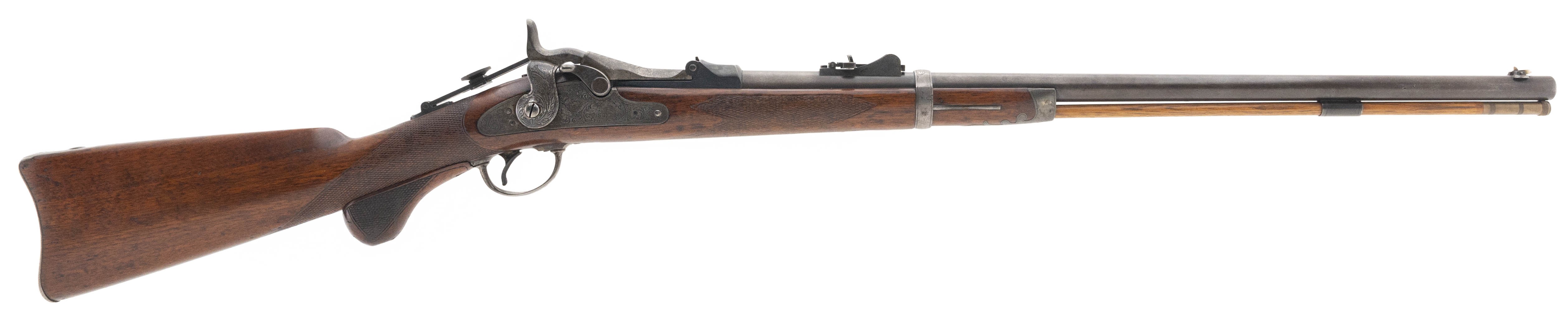 U.S. Springfield 1875 Type III Officers Model rifle .45-70 (AL7439 ...