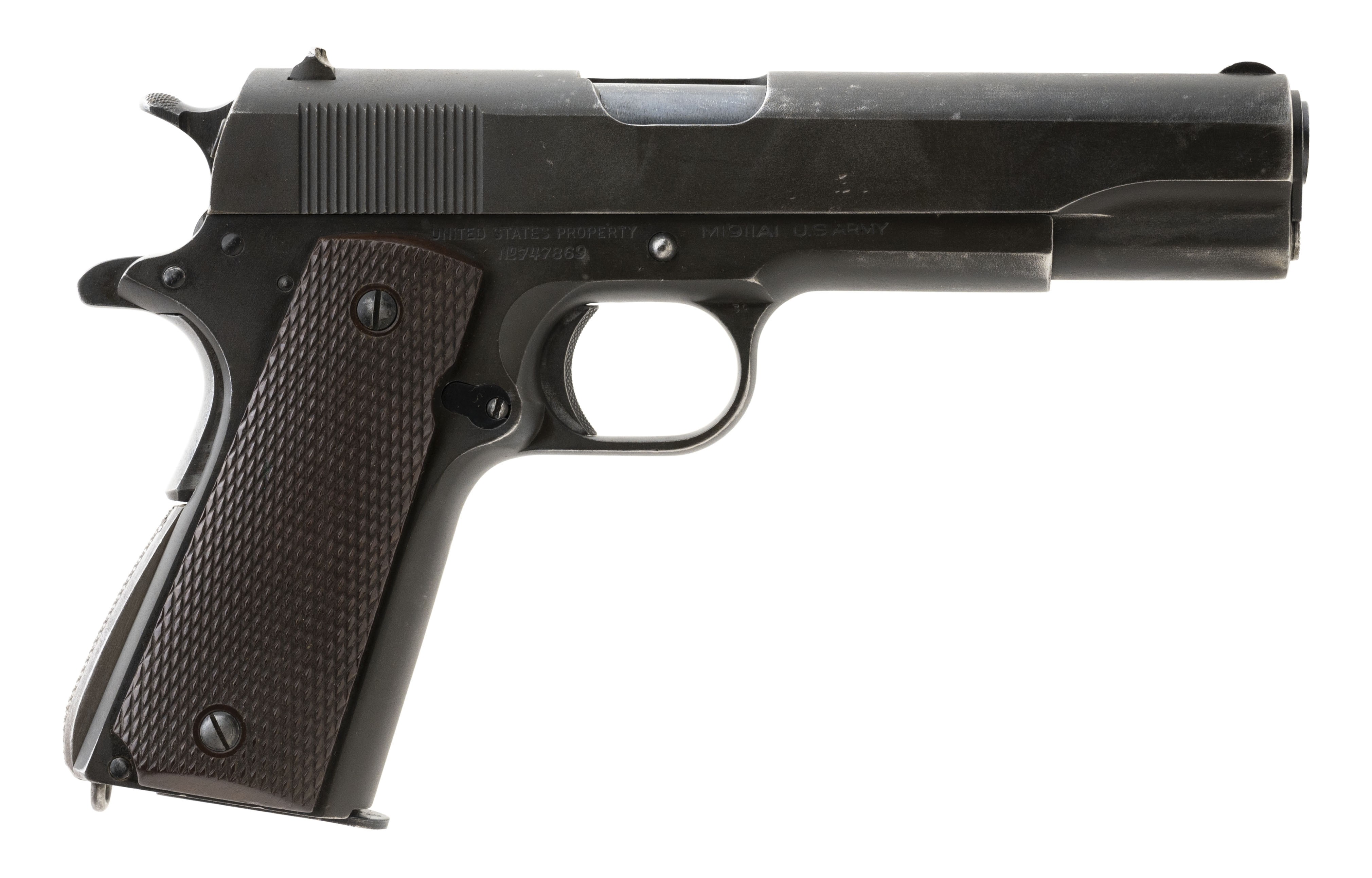 WWII Issue Colt 1911A1 45 ACP (C18076) - Collector’s Firearms