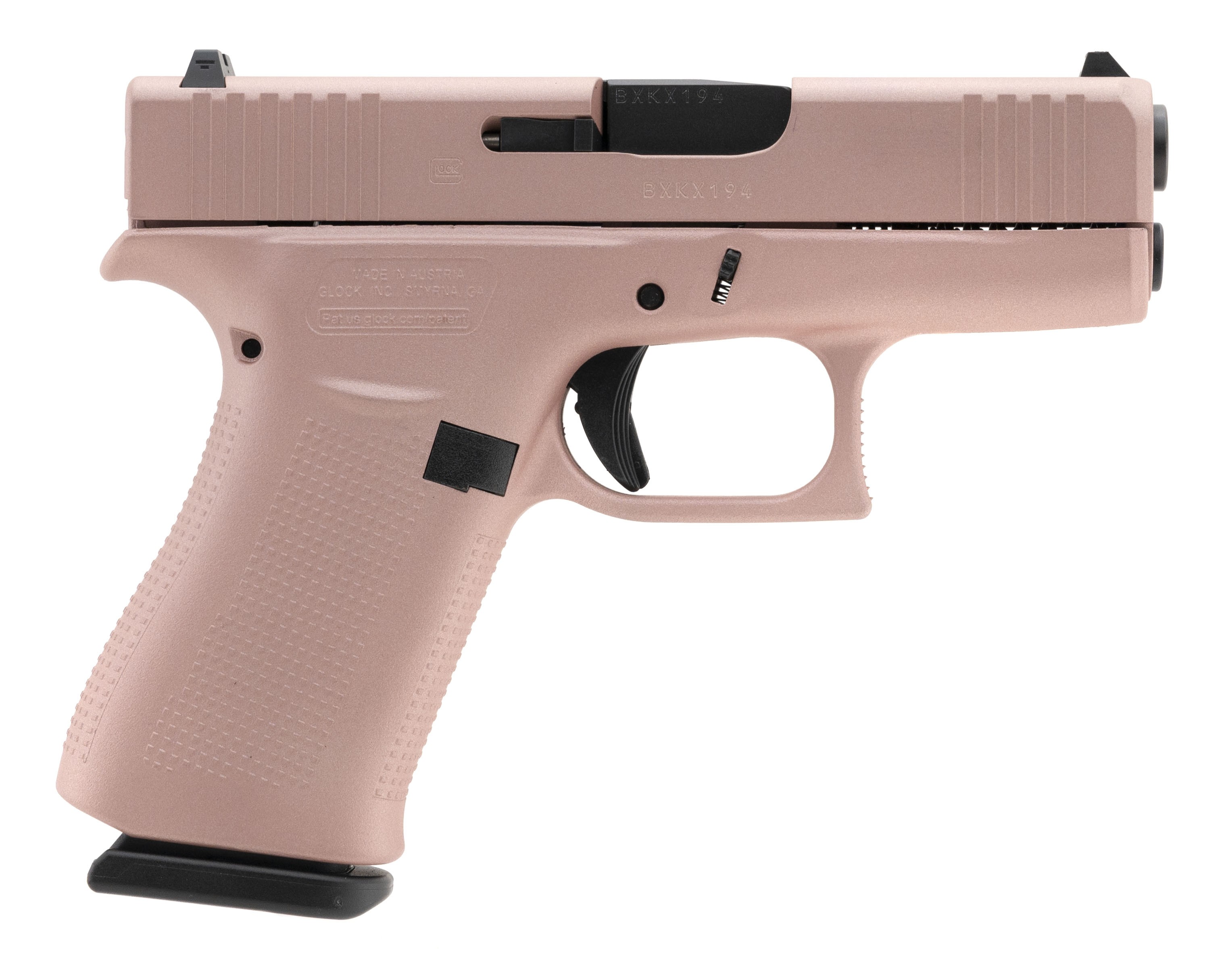 Glock 43x Rose Gold 9mm (NGZ2719) NEW - Collector’s Firearms
