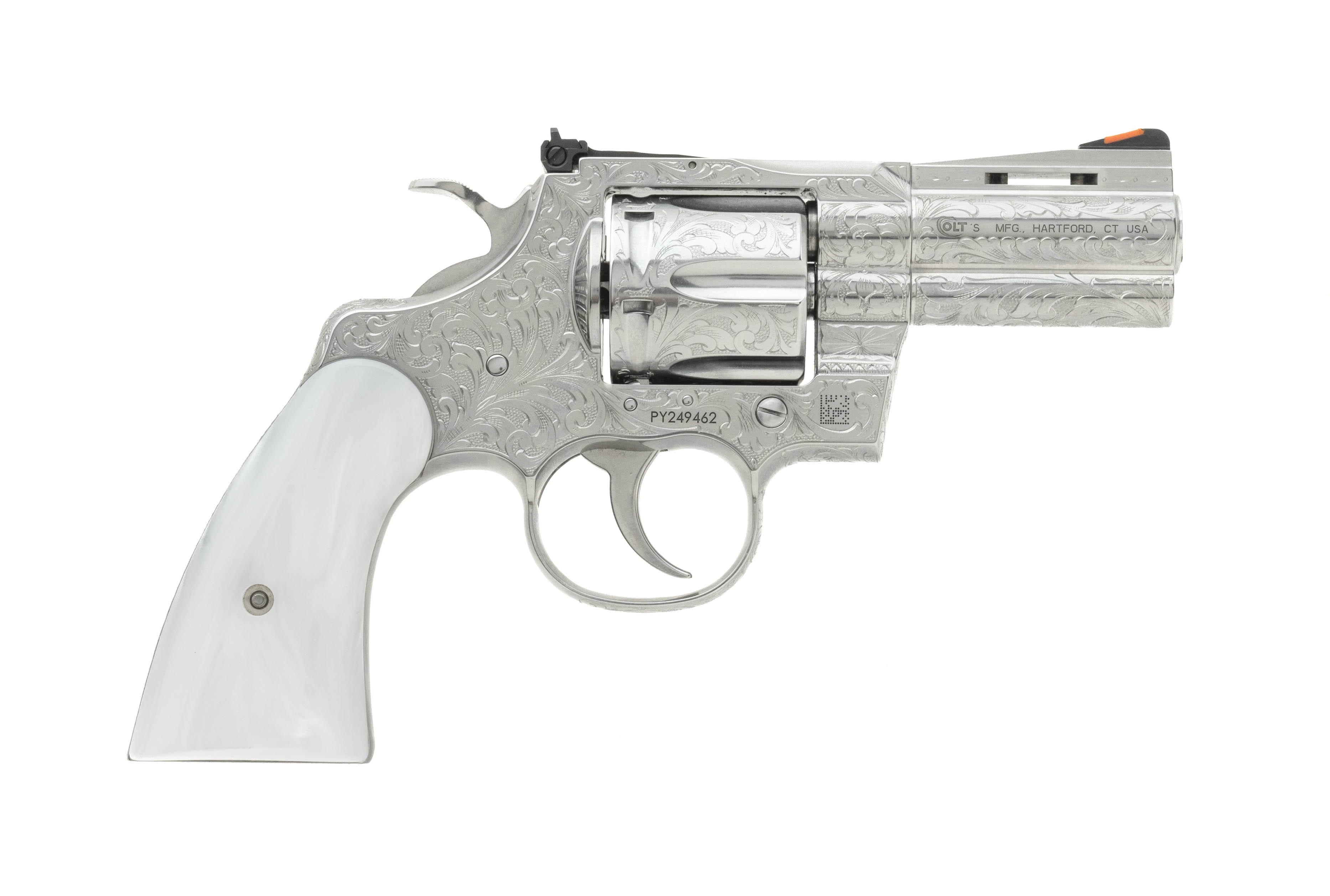 Colt Python Custom Shop D Engraved .357 Magnum (NGZ3001) NEW ...