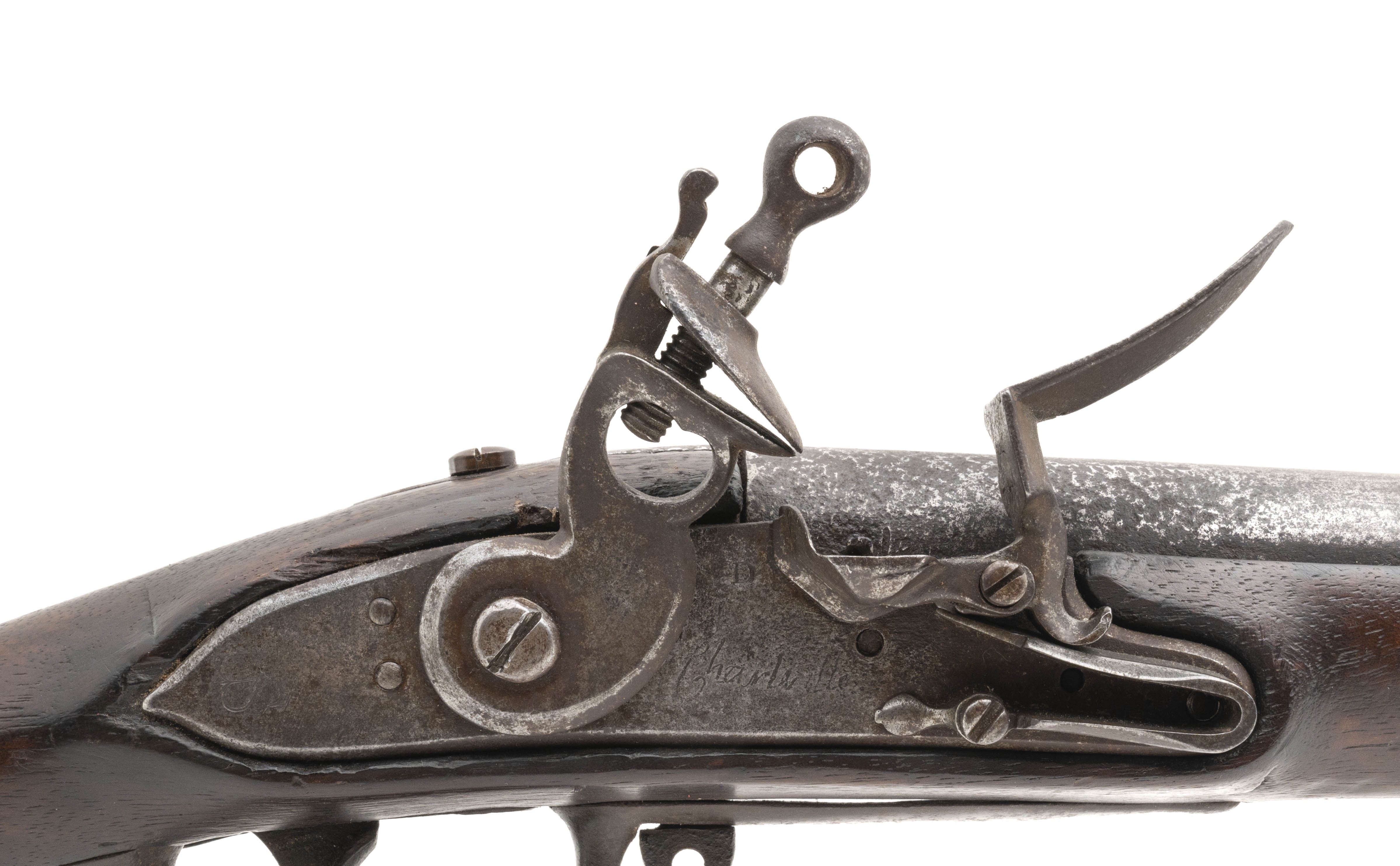 Revolutionary War 1766 U.S. Surcharged Charleville flintlock musket .69 ...