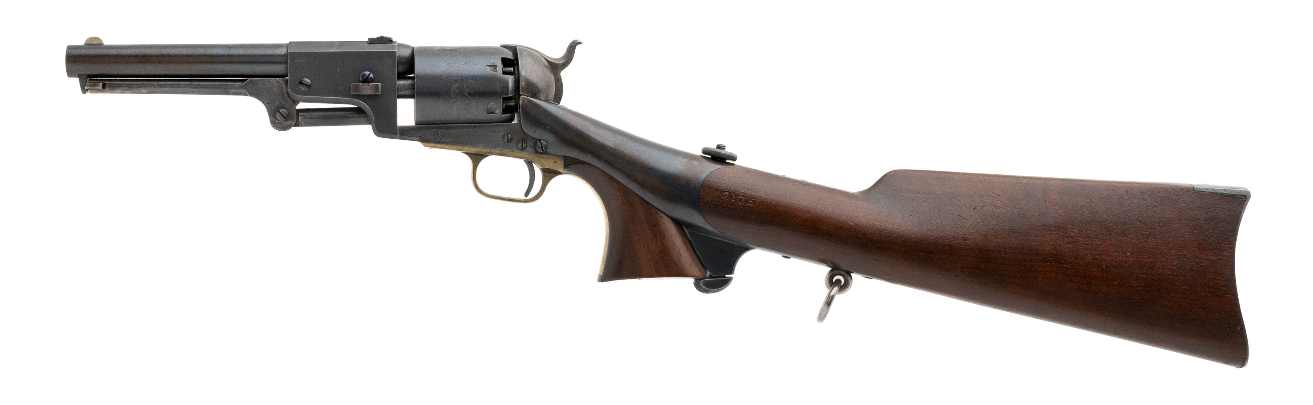The Finest Colt 3rd Model Dragoon W/ Matching Shoulder Stock (AC540 ...