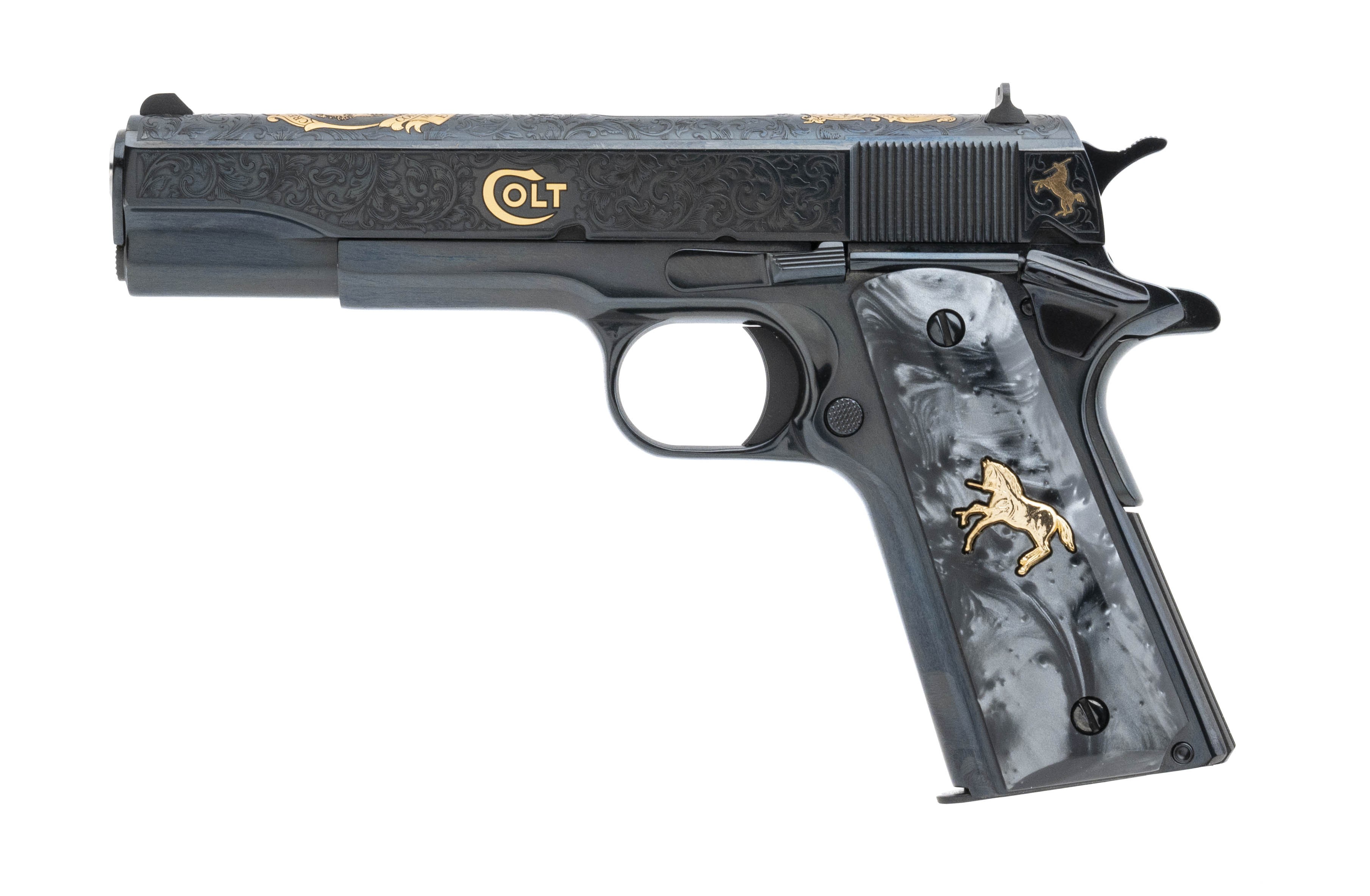 Colt Government Col. Colt Engraved 1911 .45 ACP (C18548) - Collectors ...