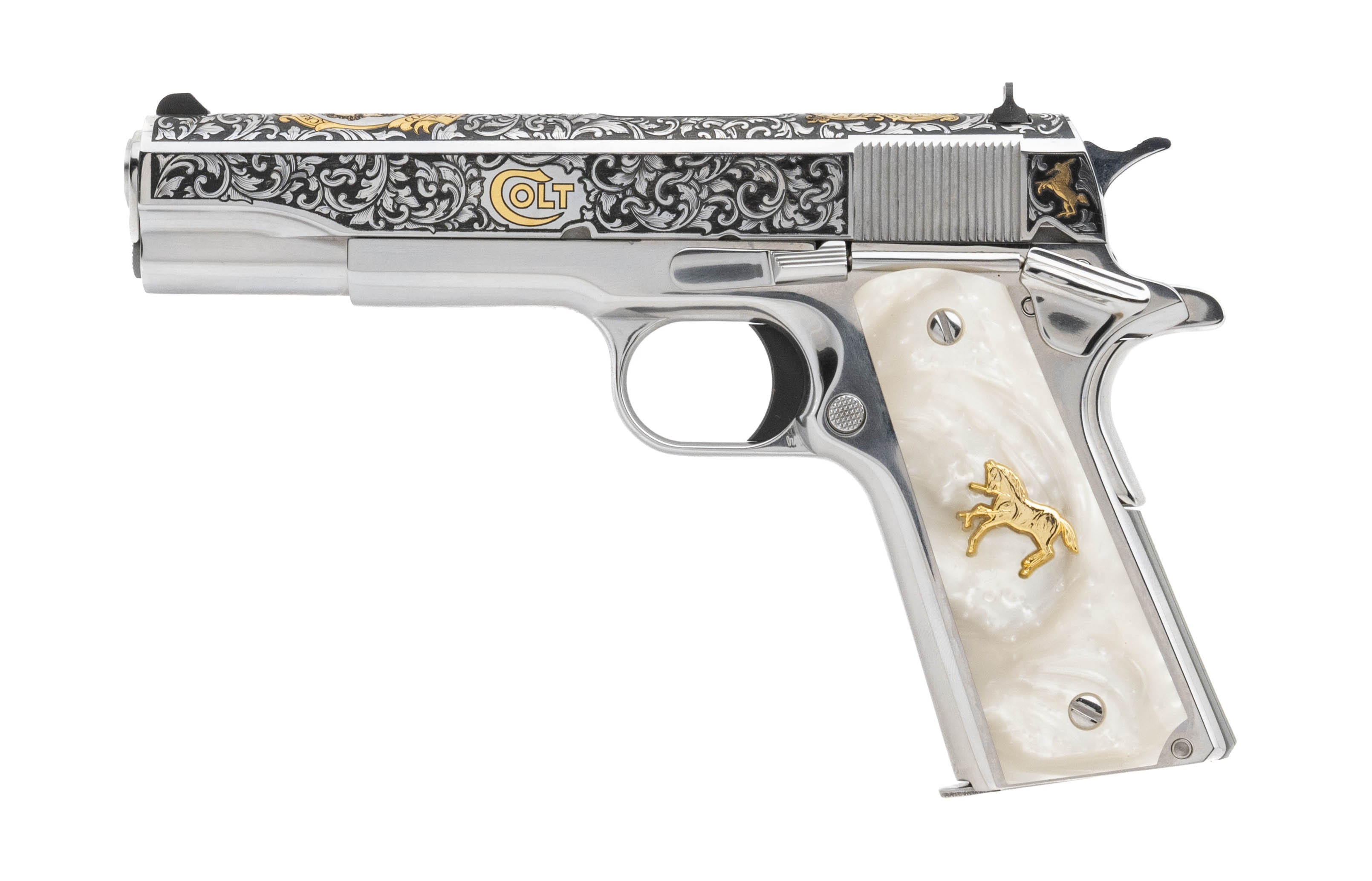 Colt Government Col. Colt Engraved 1911 .45 ACP (C18549) - Collectors ...
