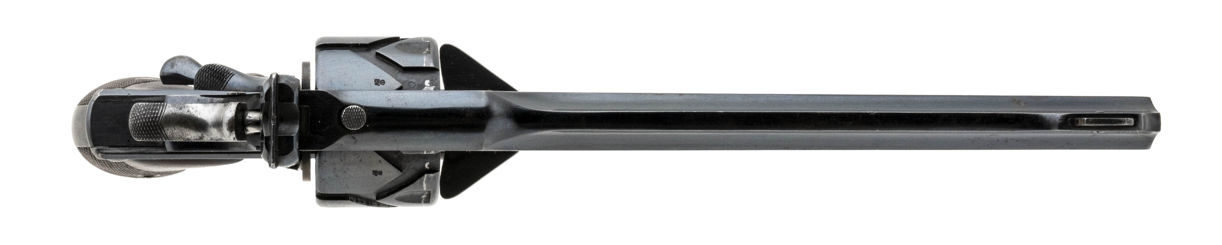 Rare ID'd Cased Webley Fosbery 7.5" Target Model .455 (PR63450 ...