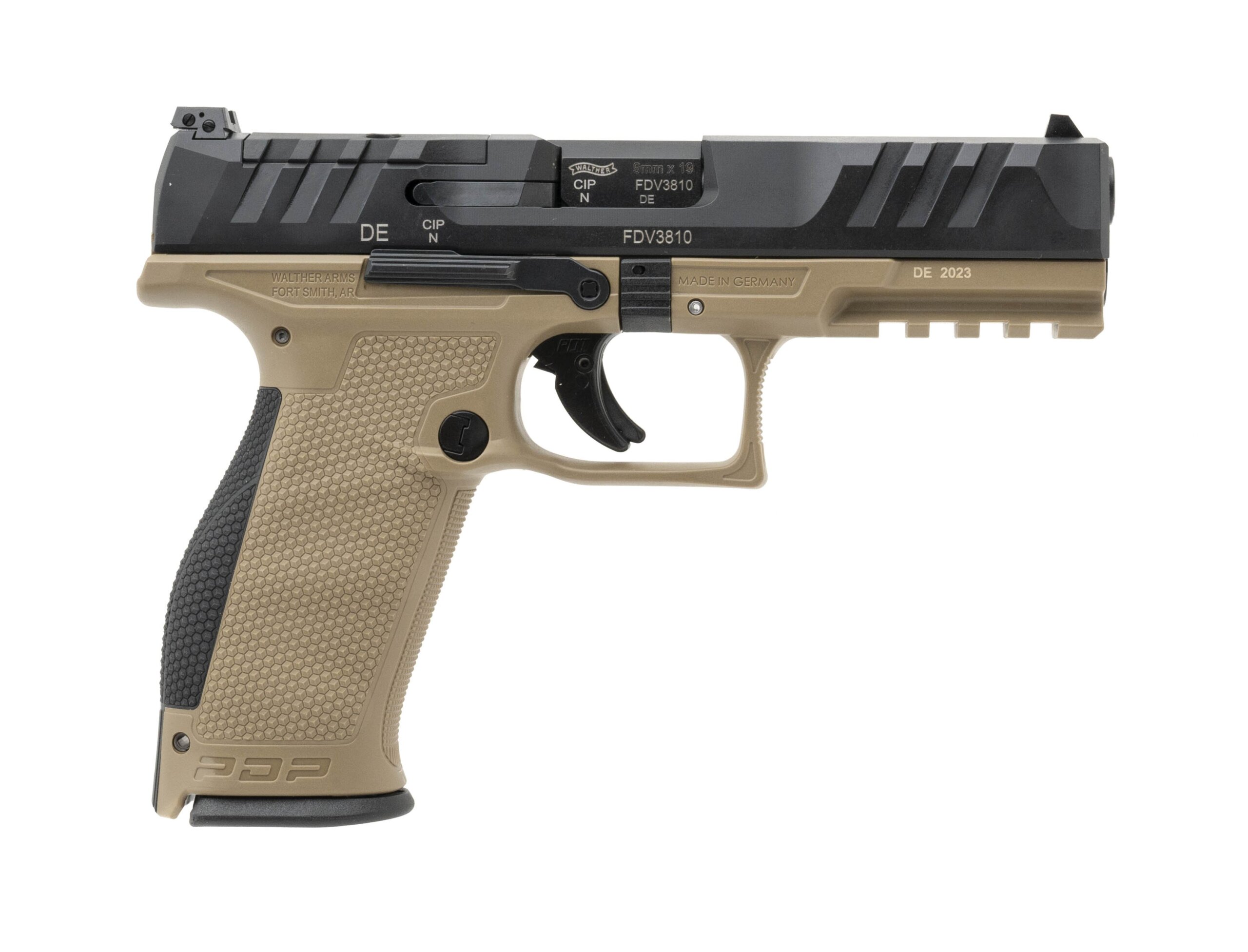 Walther PDP "F" FDE Pistol 9mm (NGZ3523) NEW - Collectors Firearms