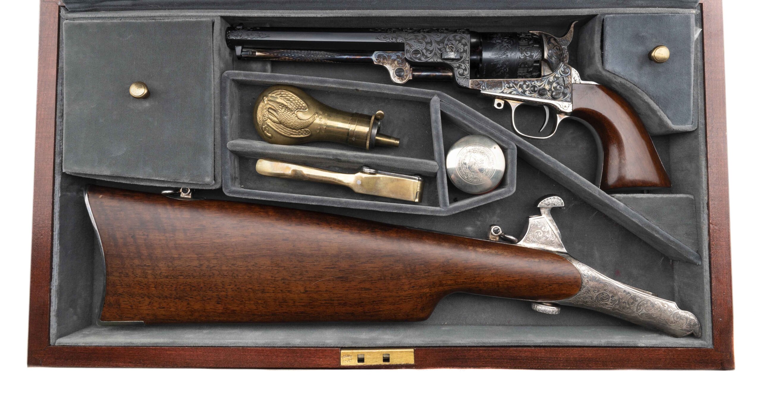 Jeff Davis Commemorative 1851 Navy Revolver (BP281) (Consignment ...