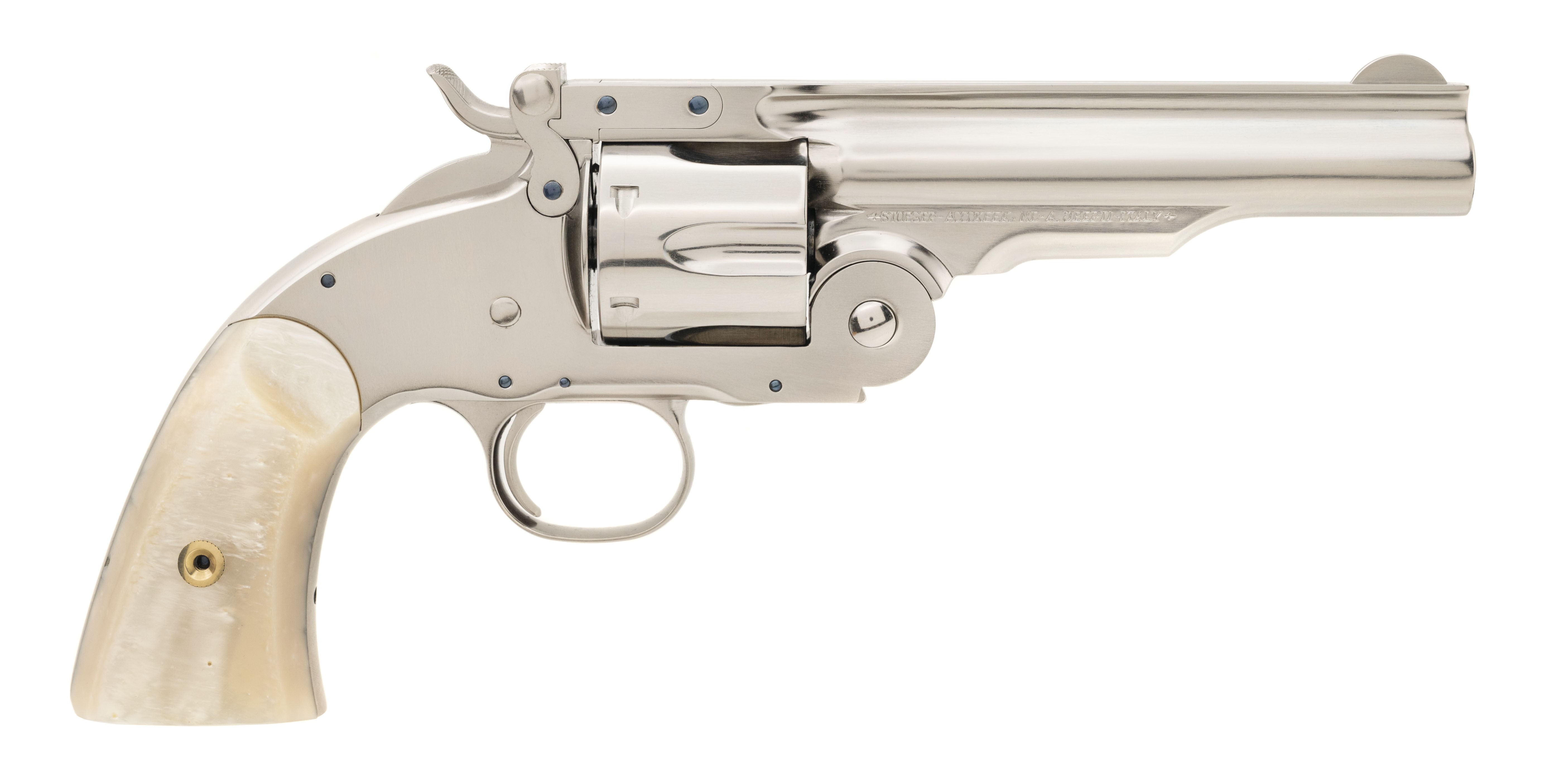 A. Uberti 1875 Schofield No. 3 Topbreak Revolver .45LC (NGZ3633) NEW ...