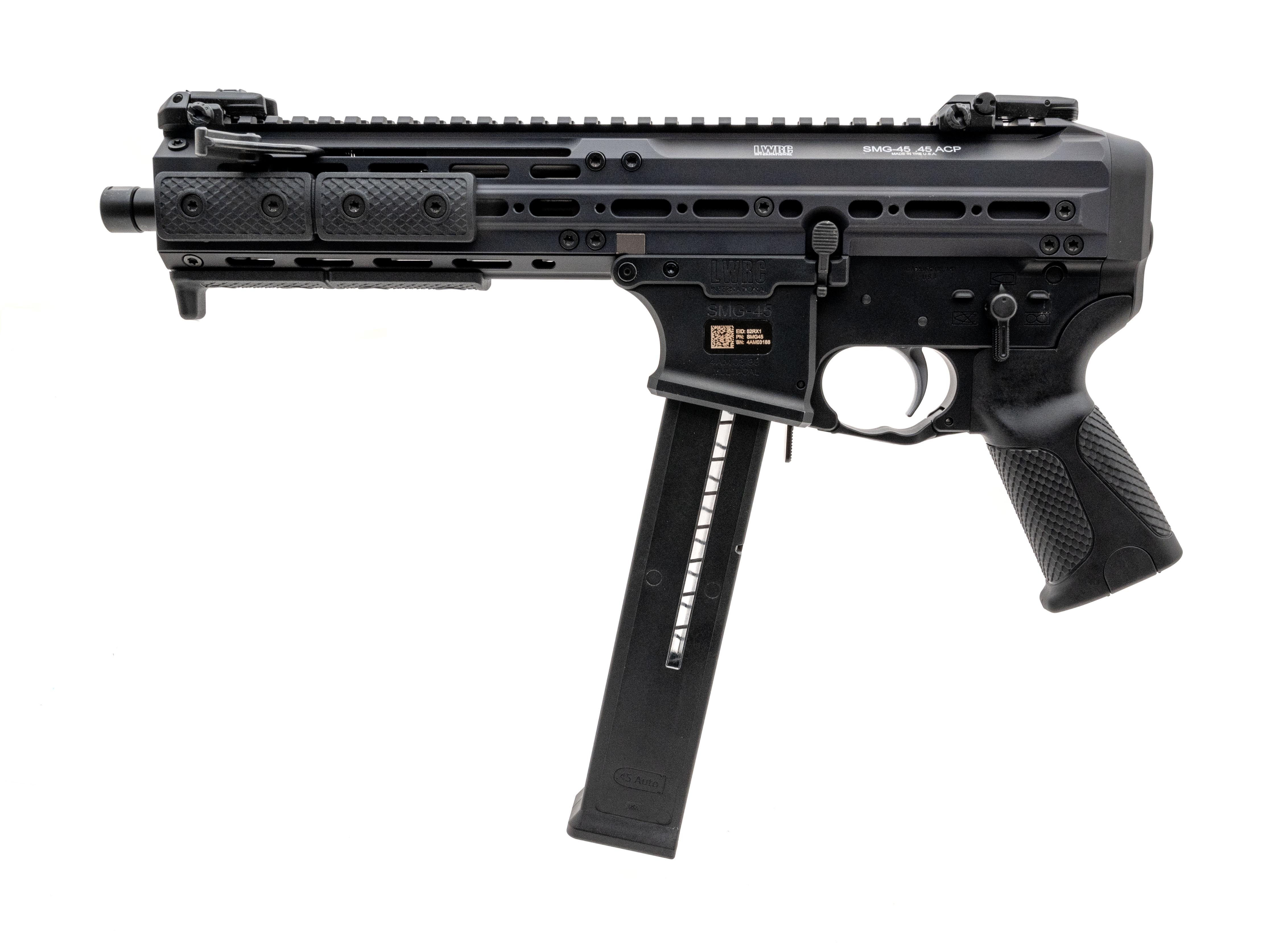 LWRC SMG-45 Pistol .45ACP (NGZ3772) NEW ATX - Collector’s Firearms