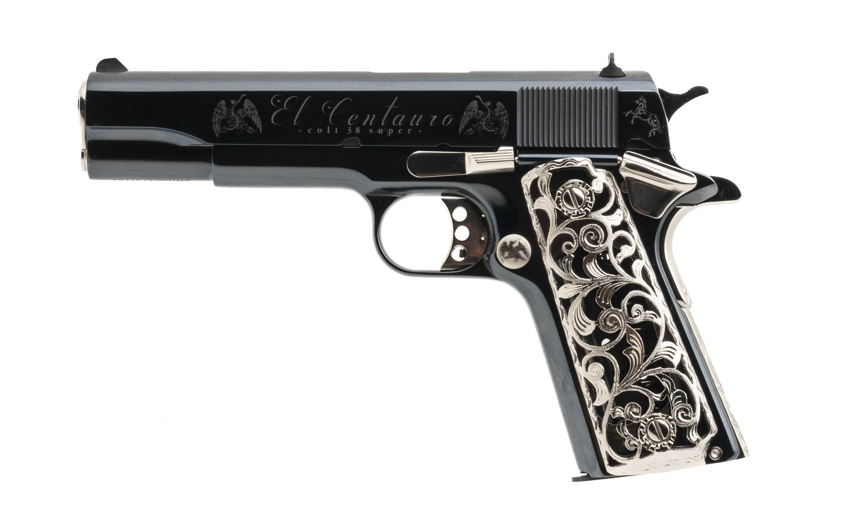 Colt Government "El Centauro" Black & Silver .38 Super (C19544 ...