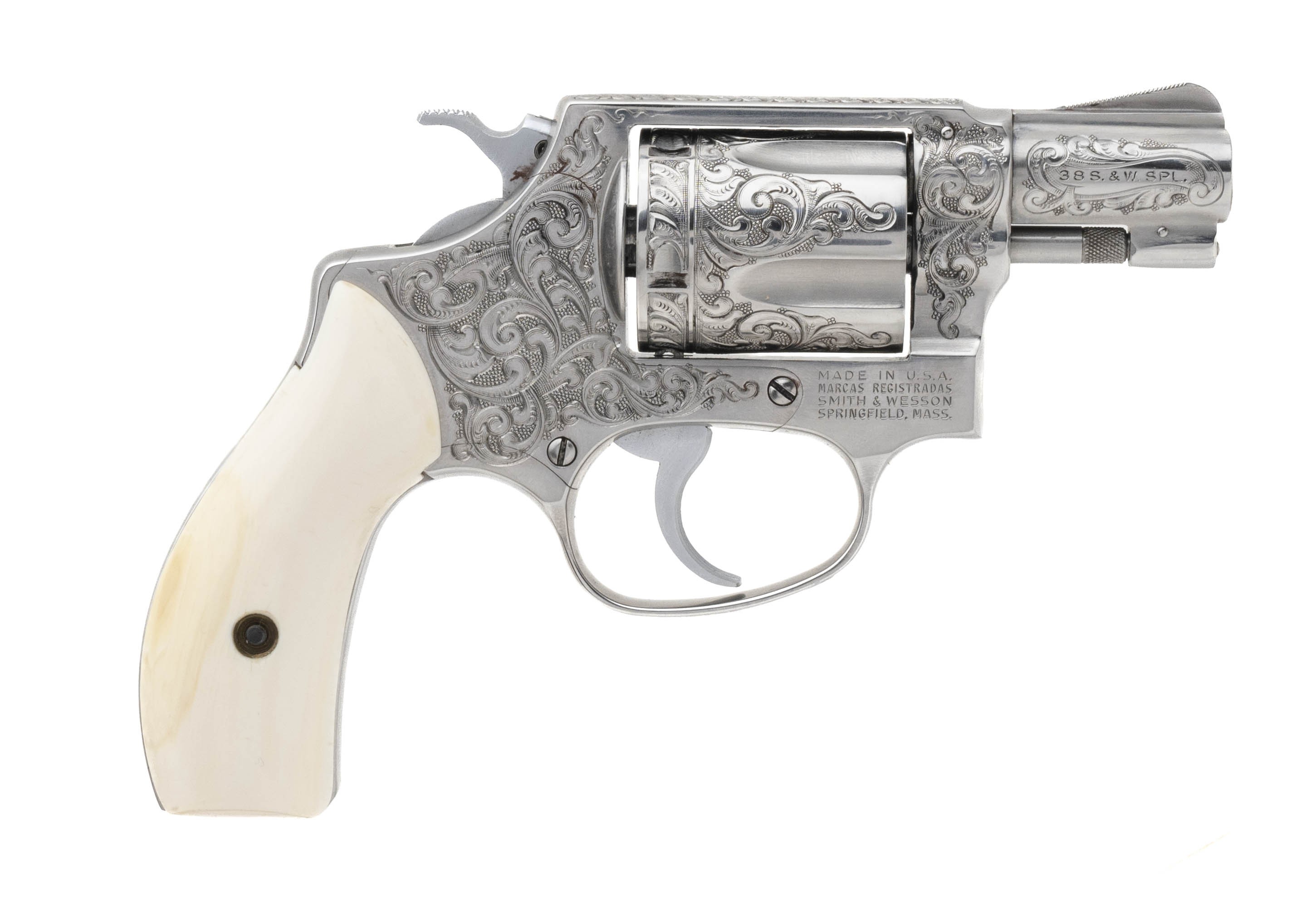 Smith & Wesson 60 Custom Engraved by Weldon Lister .38 Special (PR64990 ...