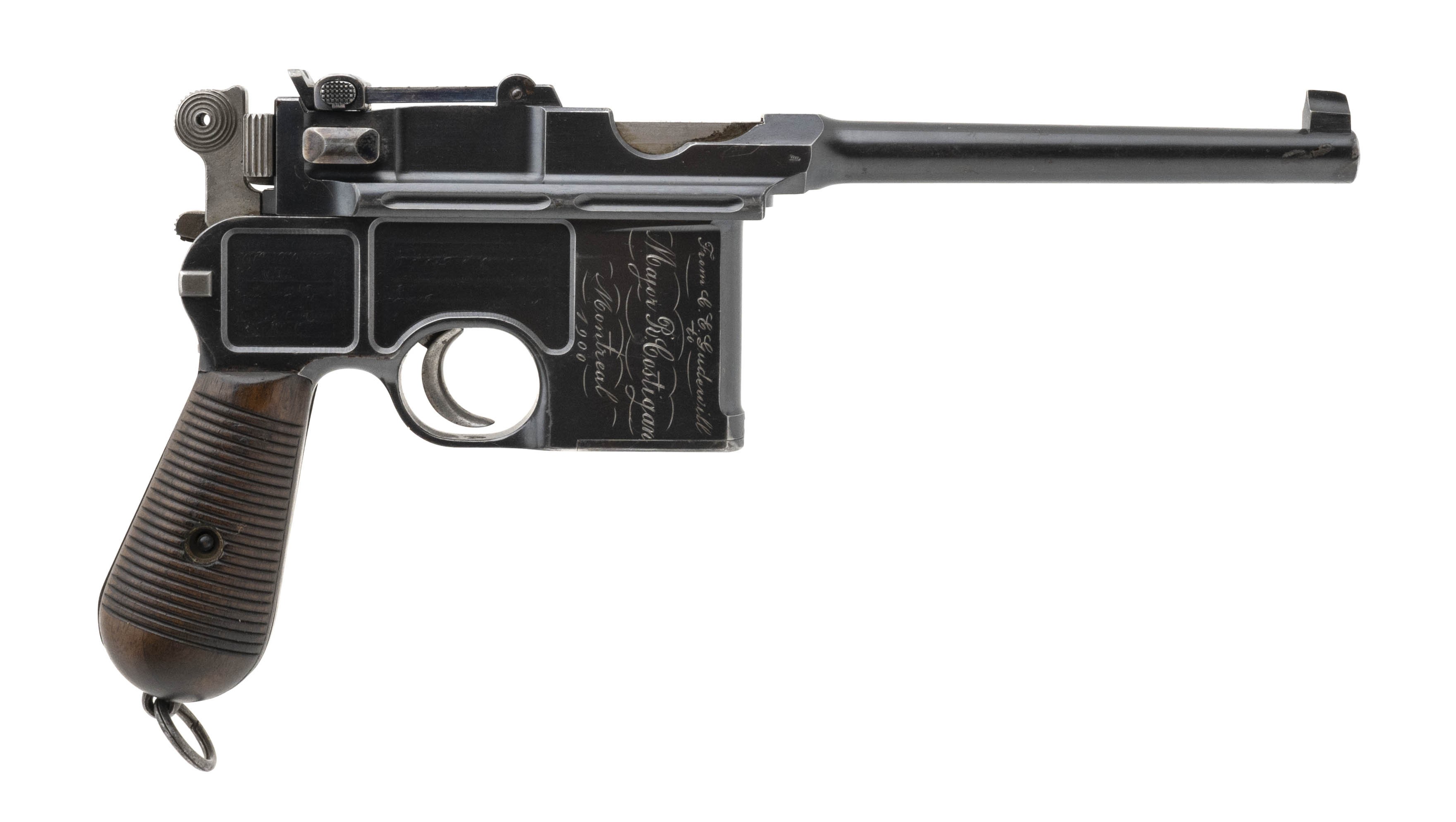 Mauser C/96 Conehammer Broomhandle Pistol 7.63 Mauser (AH8458 ...
