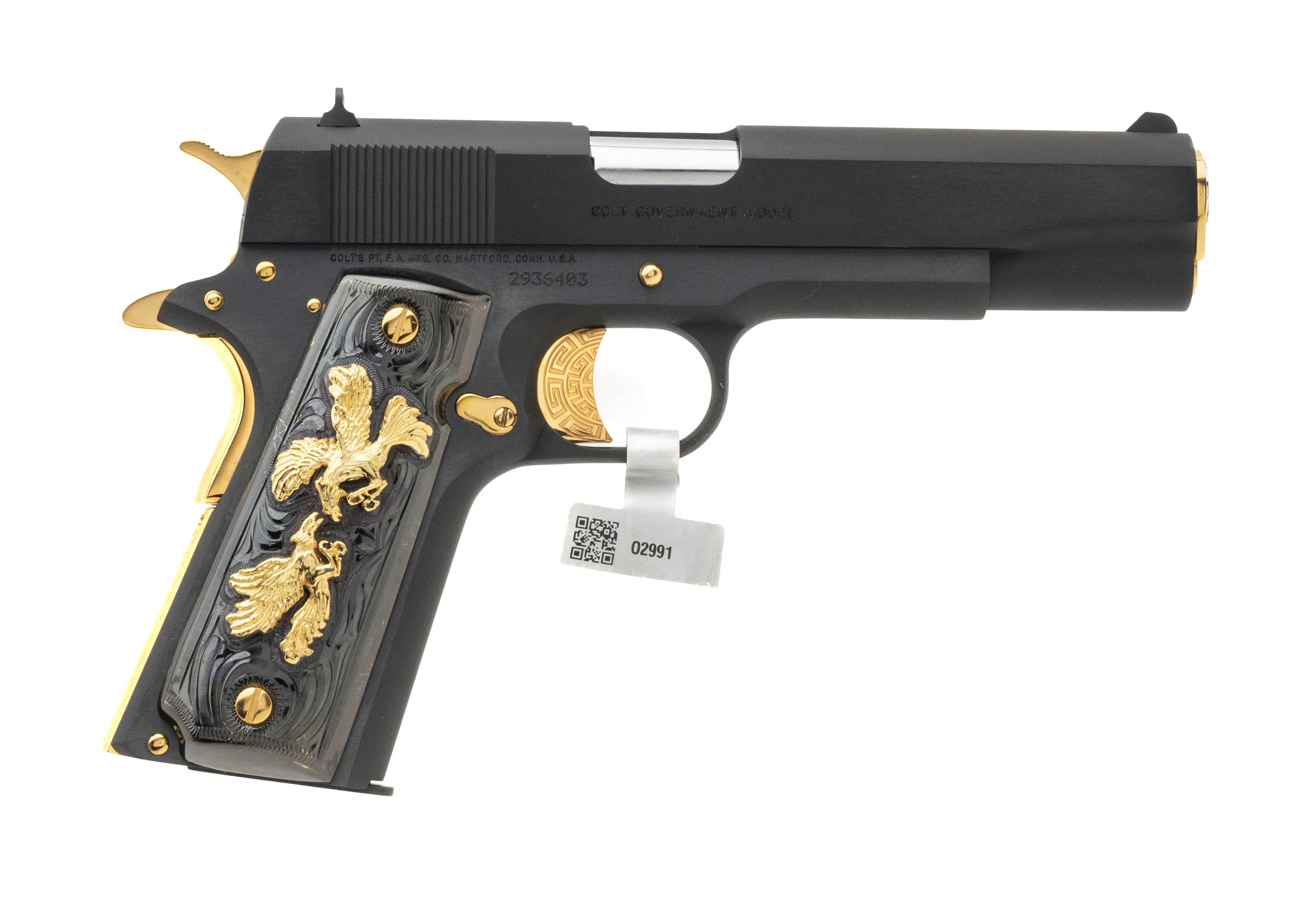 Colt Government Custom 38 Super Pistol (C19488) Consignment ...