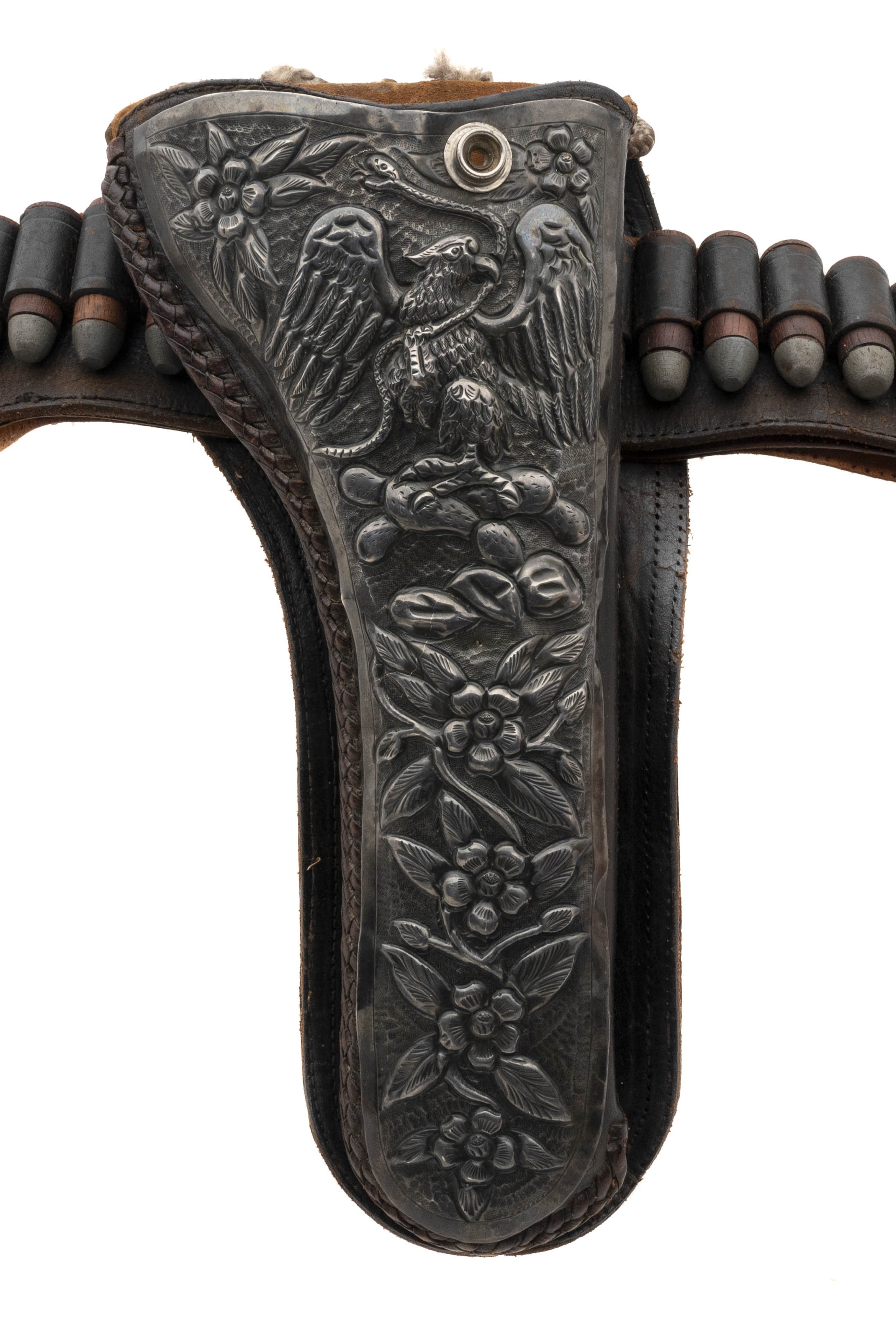 Colt Single Action Army W/ Silver Mexican Holster Rig (C18143 ...