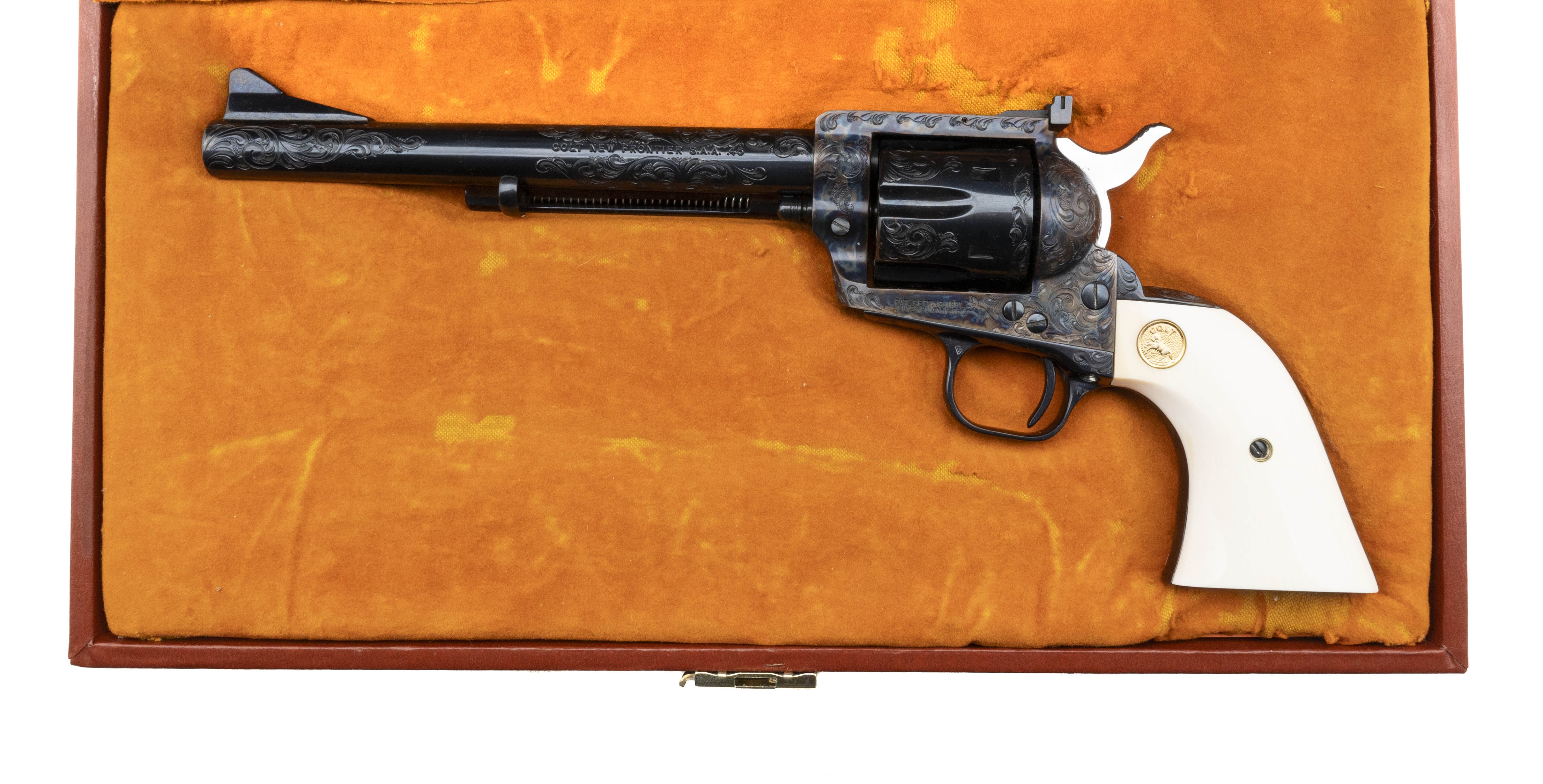 Colt New Frontier Factory Engraved Revolver .45 LC (C19587 ...
