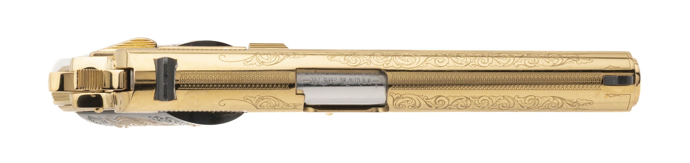 Colt El Presidente de Oro Consecutive Pair .38 Super Pistols (C17148 ...