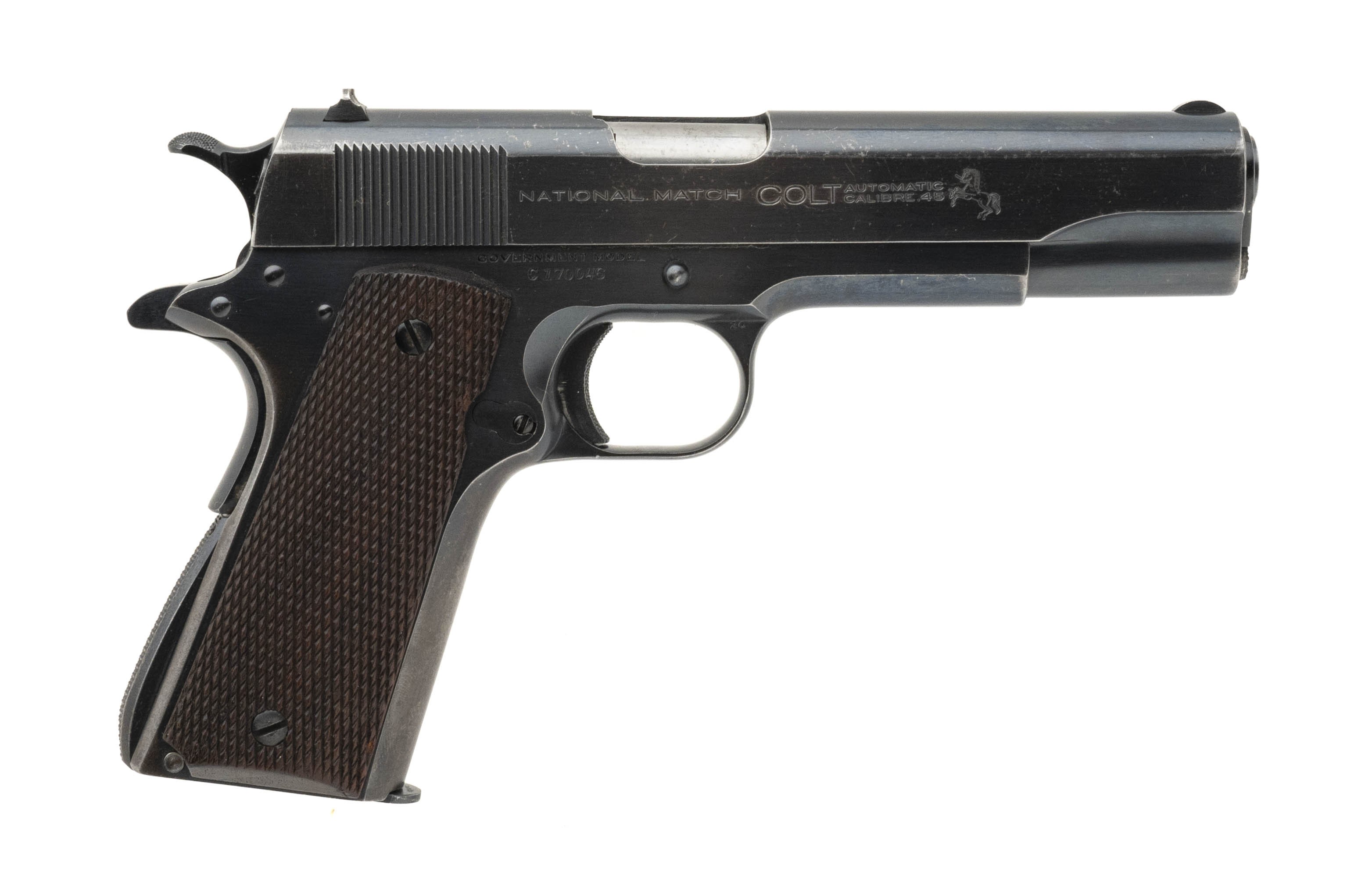 Colt Government Model National Match (C19510) - Collectors Firearms