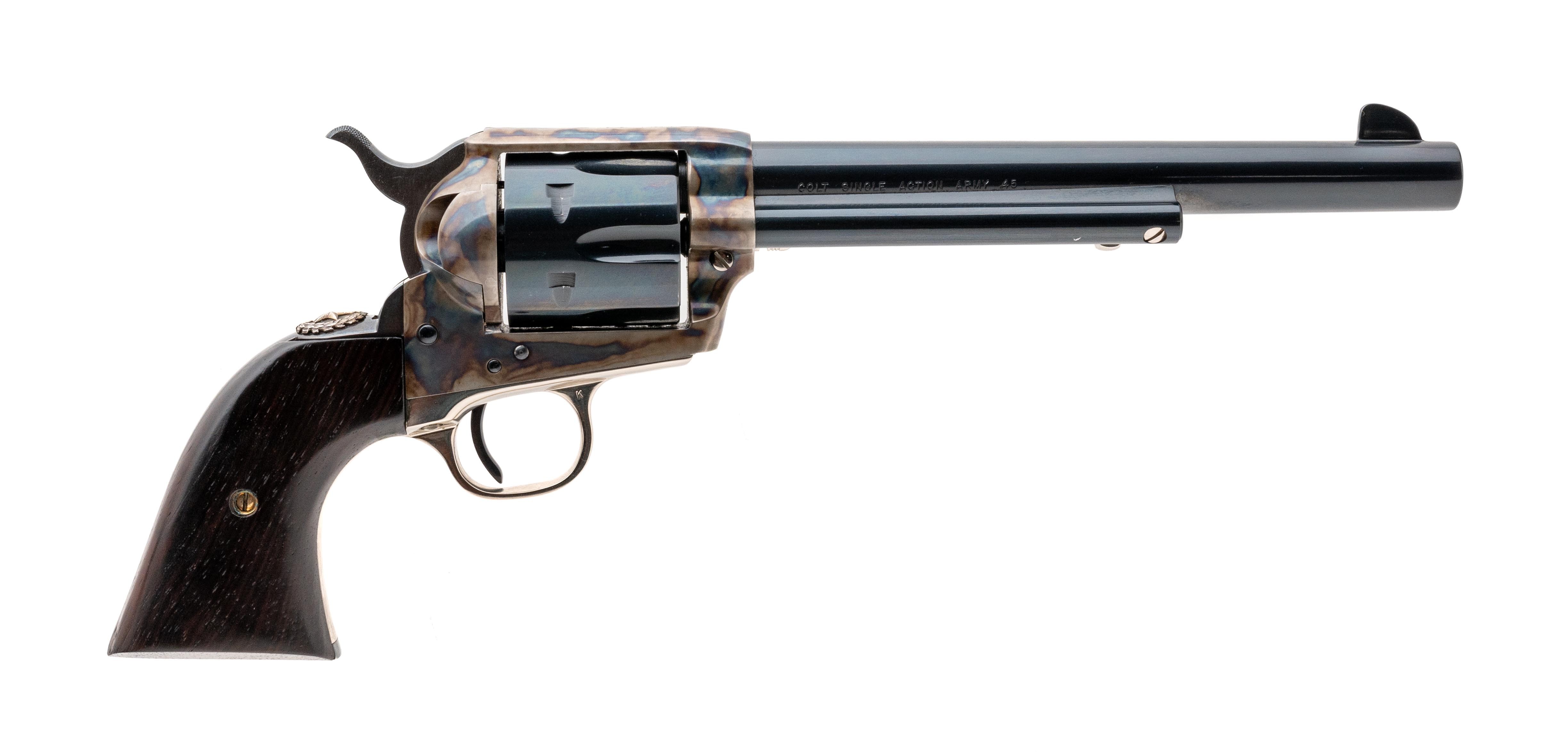 Colt Single Action Army Texas Ranger Commemorative Revolver .45LC ...