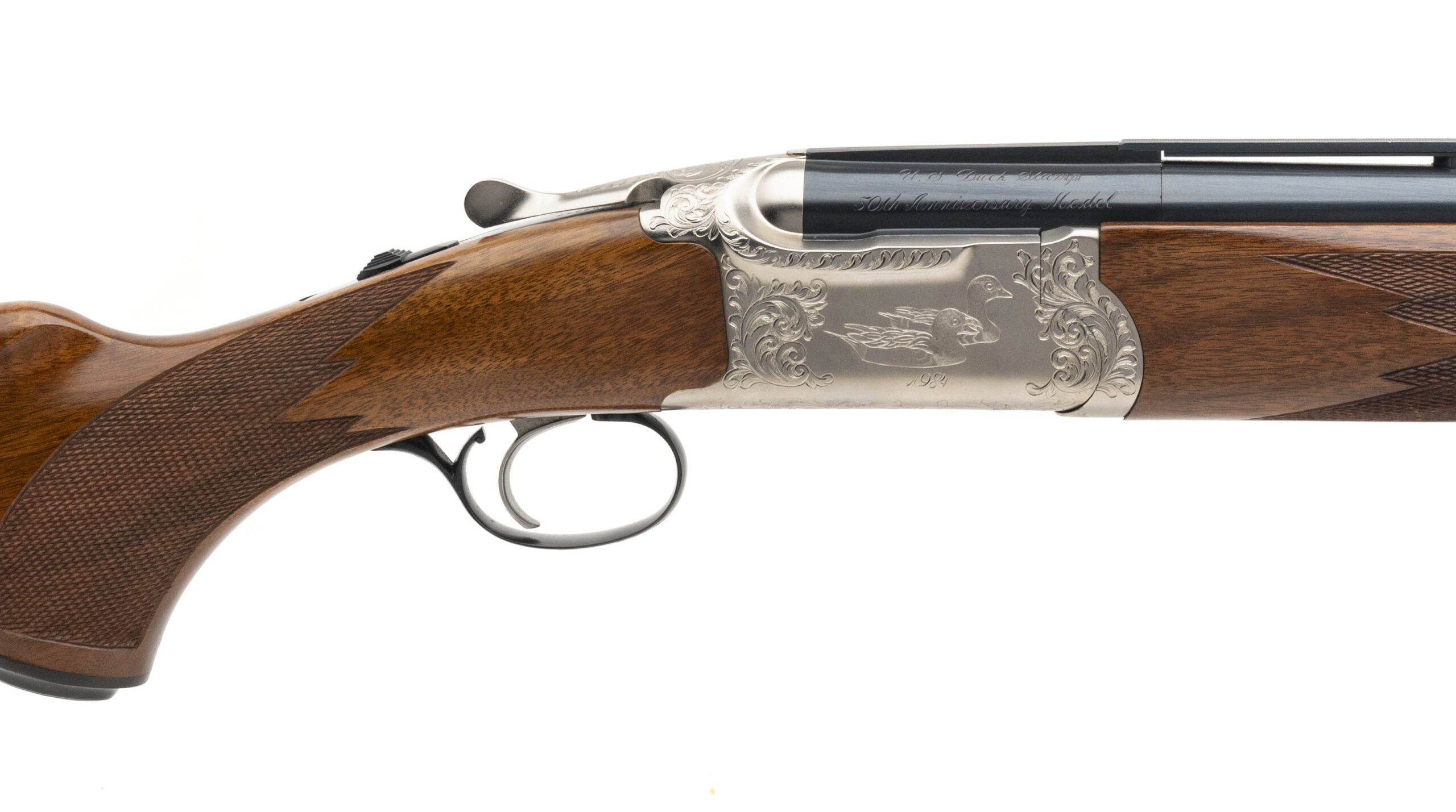 Ruger Red Label 50th Anniversary 1834-1984 Ducks Unlimited Shotgun 12 ...