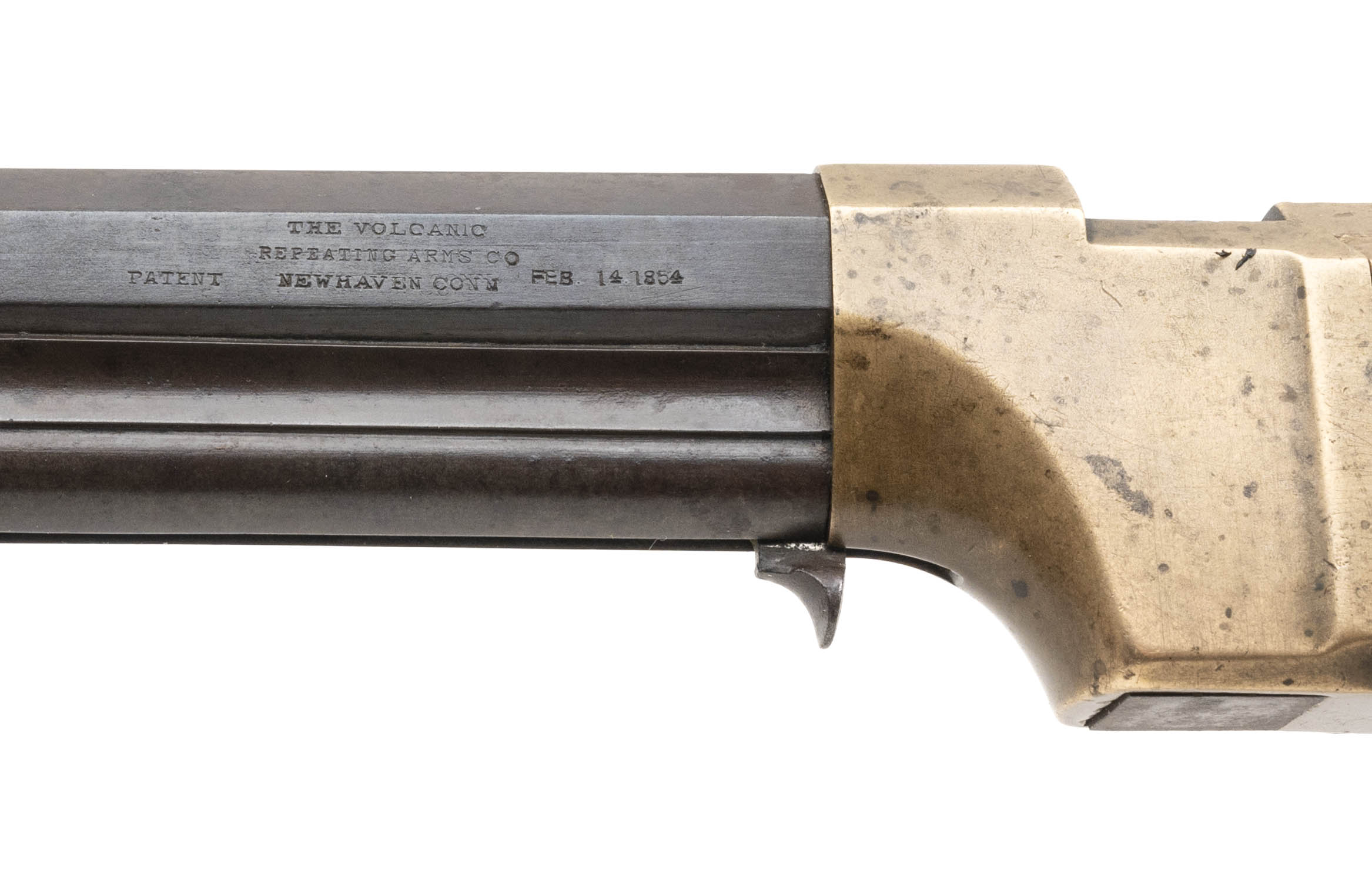 Very Early Volcanic Repeating Arms Large Frame Pistol With Side Address ...