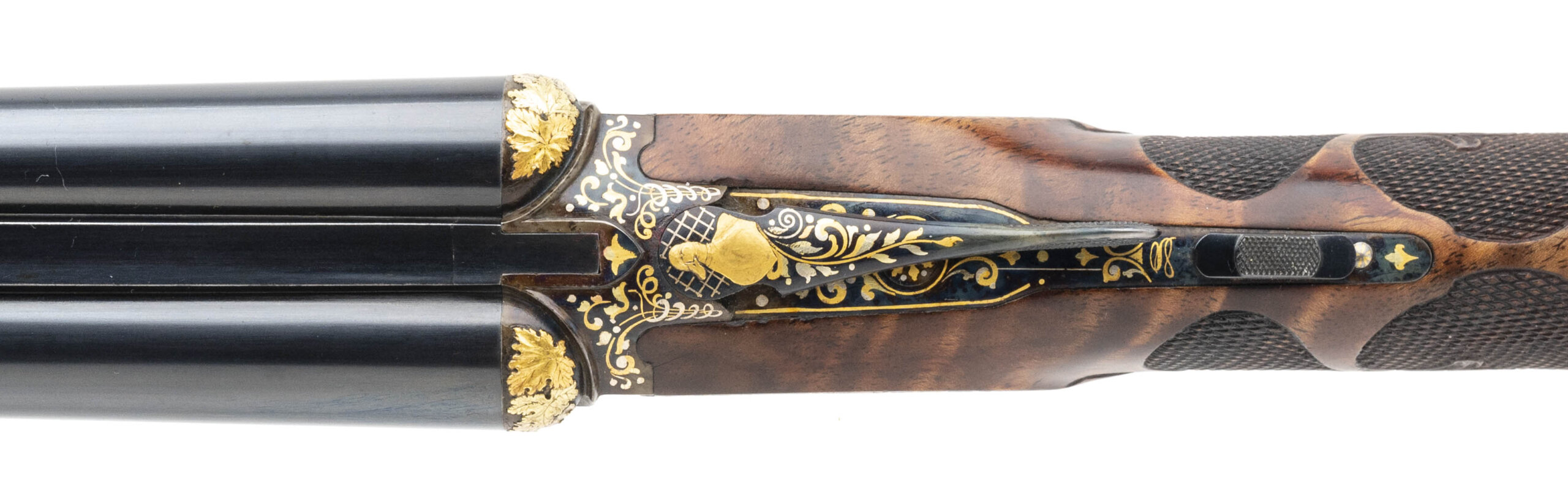 Connecticut Shotgun Side by Side Double Rifle On A. H. Fox Frame (R ...