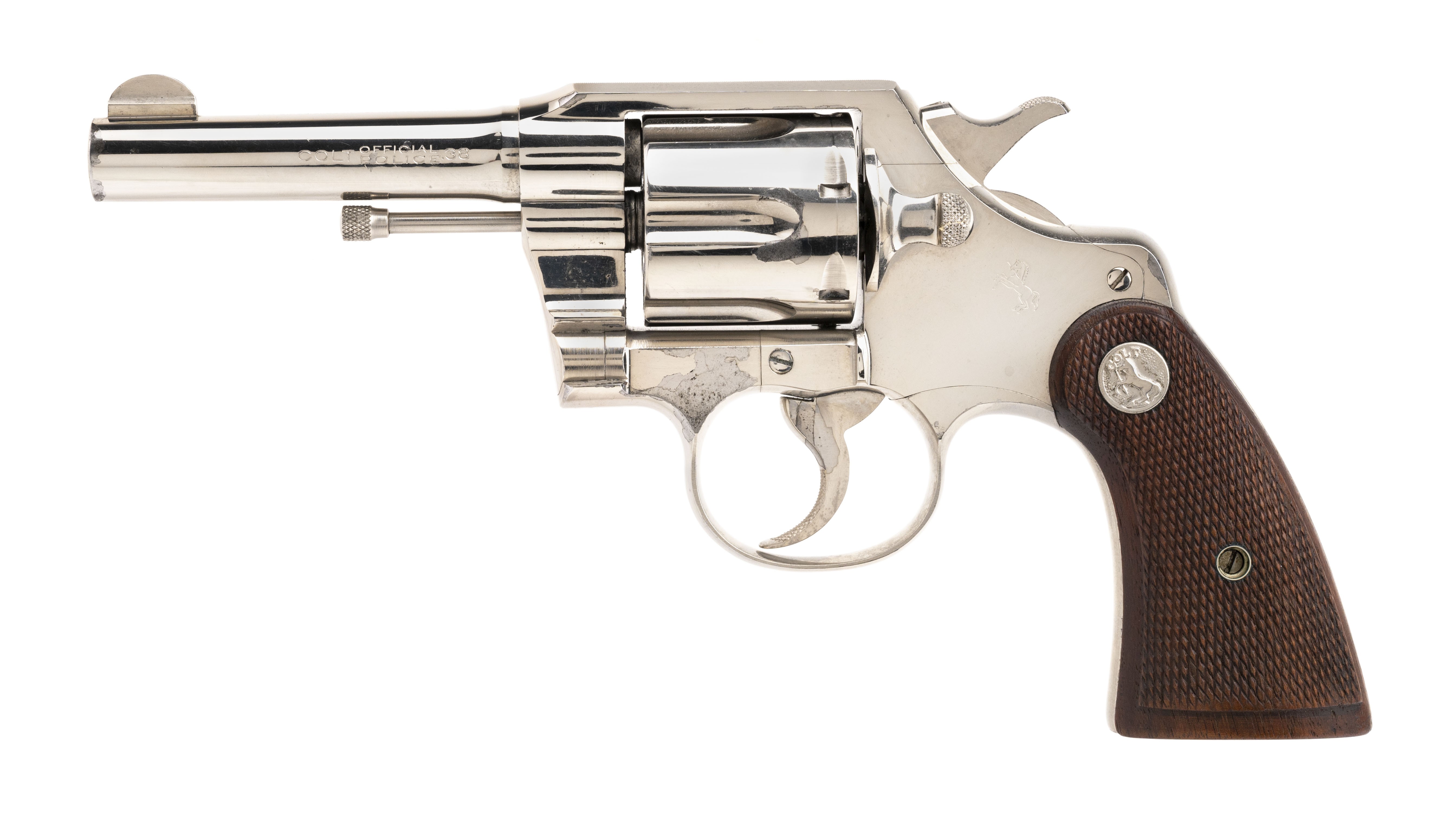 Colt Official Police Revolver .38 Special (C19738) - Collectors Firearms