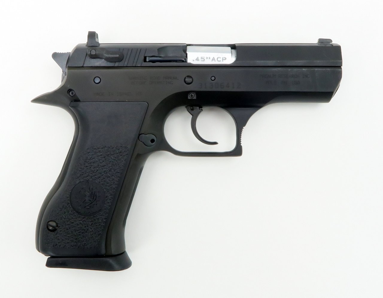 Israeli Military Industries Desert Eagle .45 ACP (PR29203) - Collectors ...