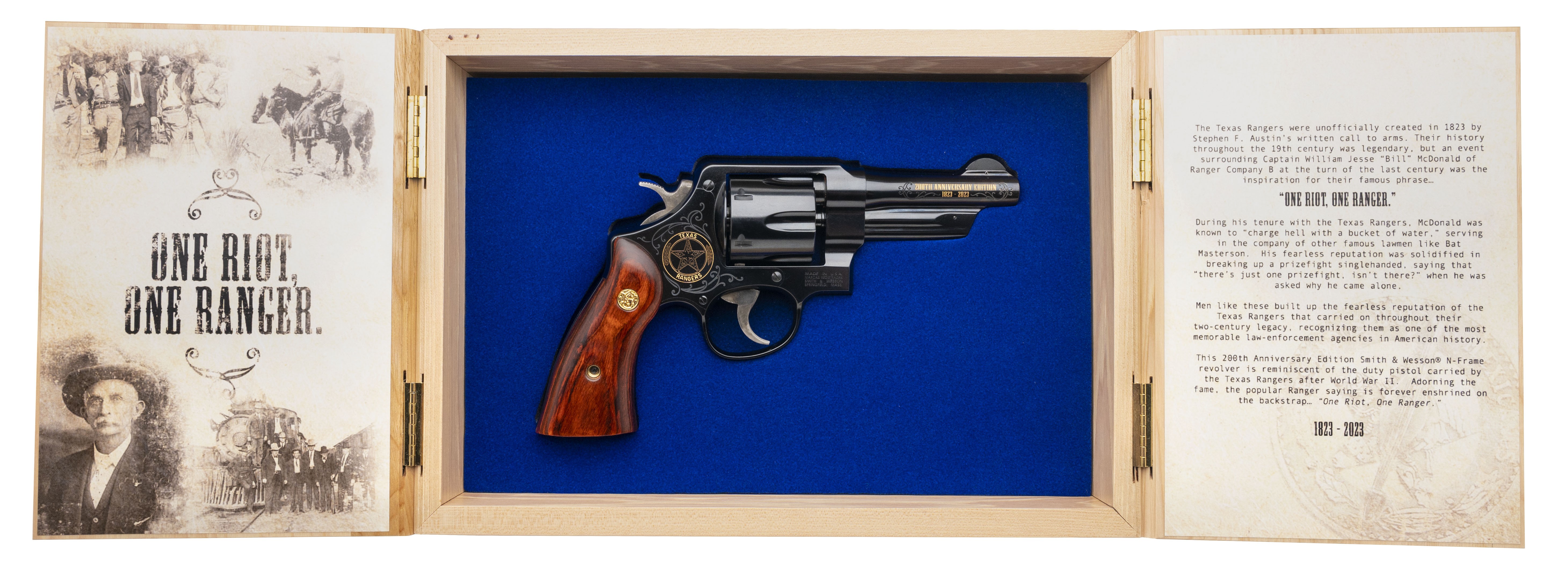 (SN: DYV4133) 200th Anniversary Of The Texas Rangers Smith & Wesson ...