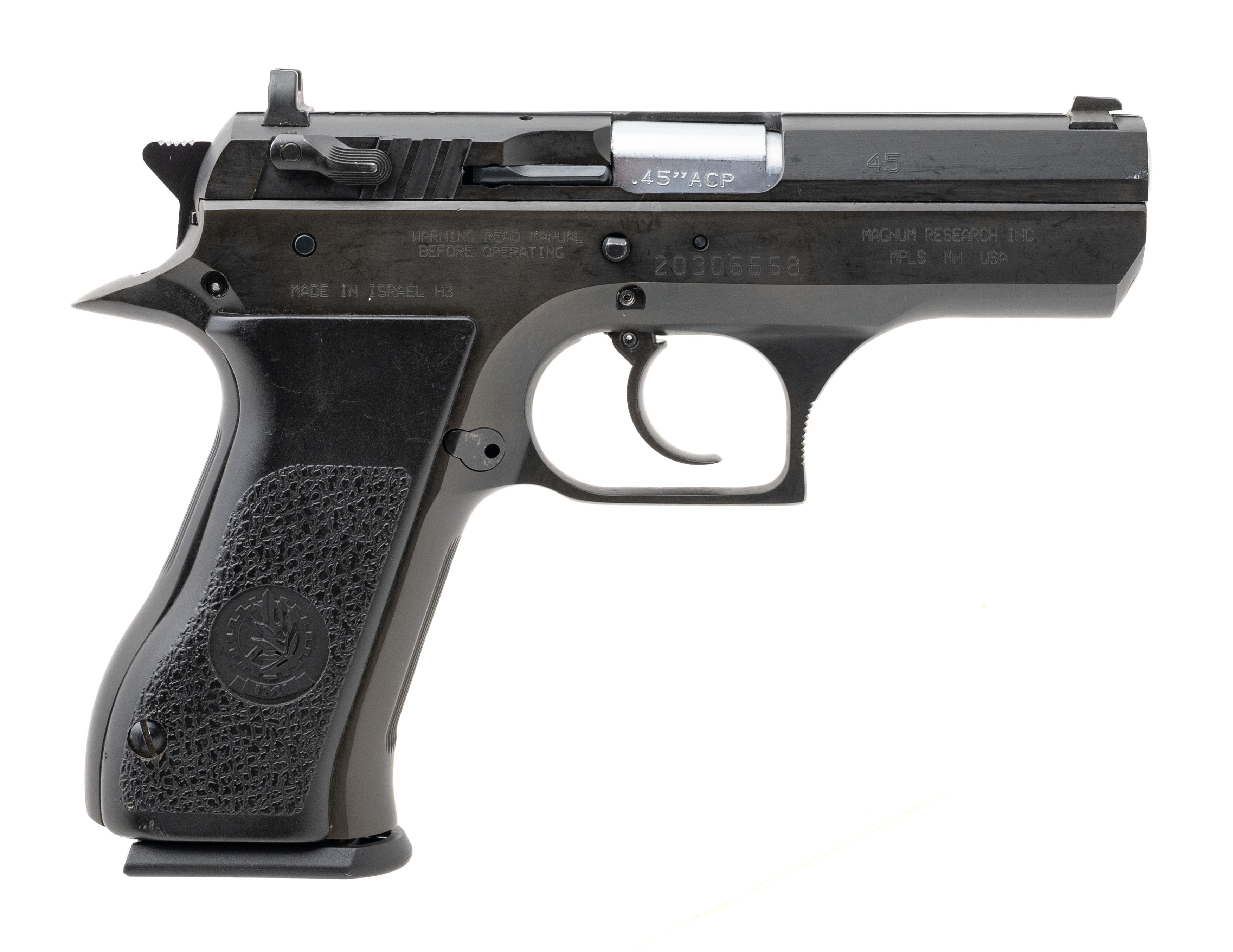 IMI Desert Eagle Jericho Pistol .45 ACP (PR68269) - Collectors Firearms