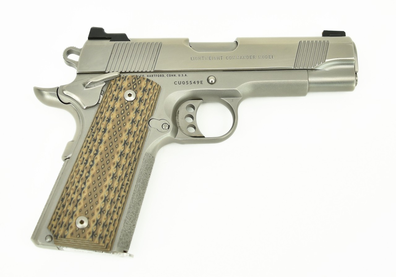 Colt Commander Lightweight Robar Custom .38 Super (C11483) - Collectors ...
