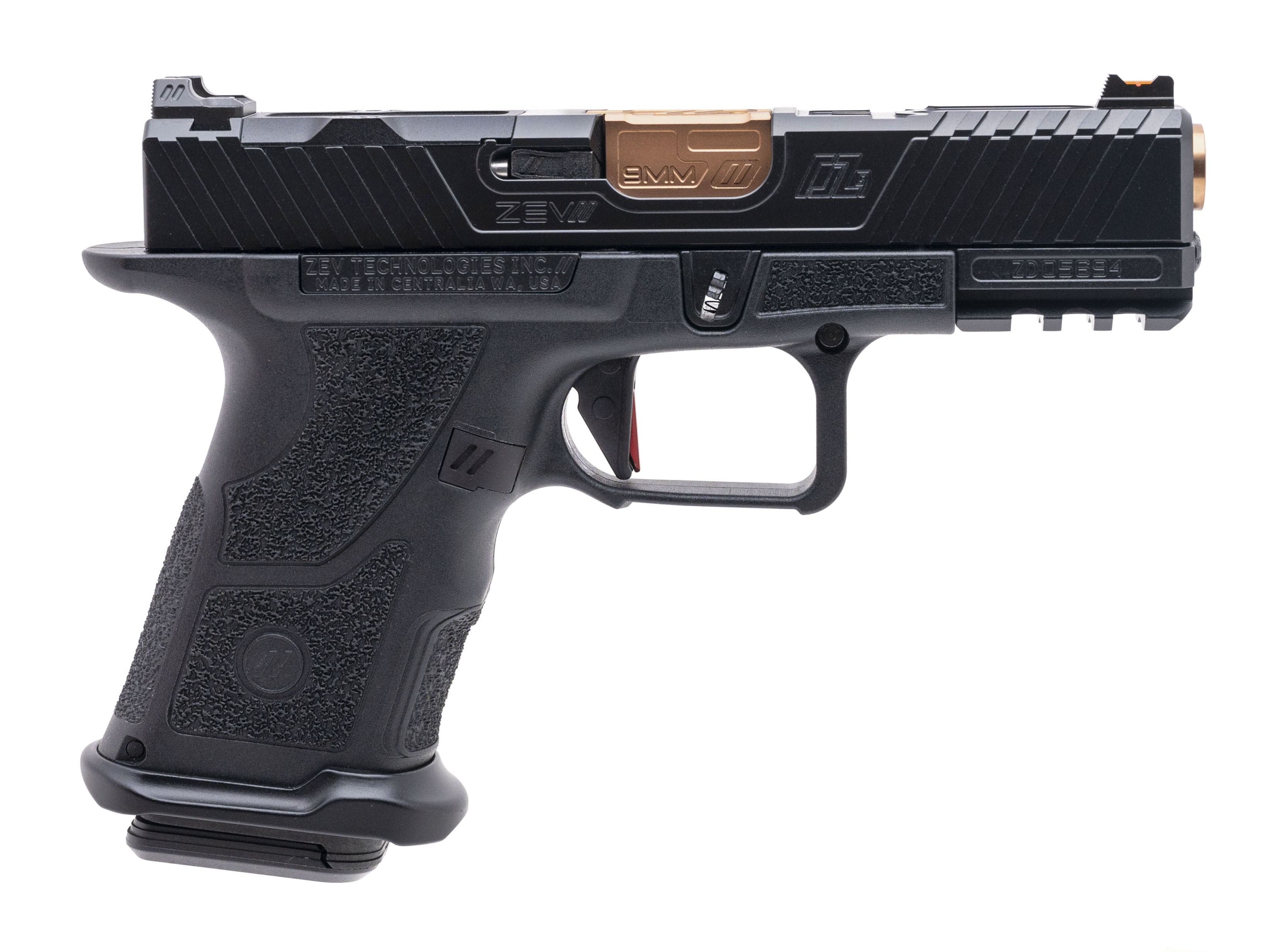 ZEV Tech OZ9Z 9mm Pistol (PR68774) ATX - Collector’s Firearms
