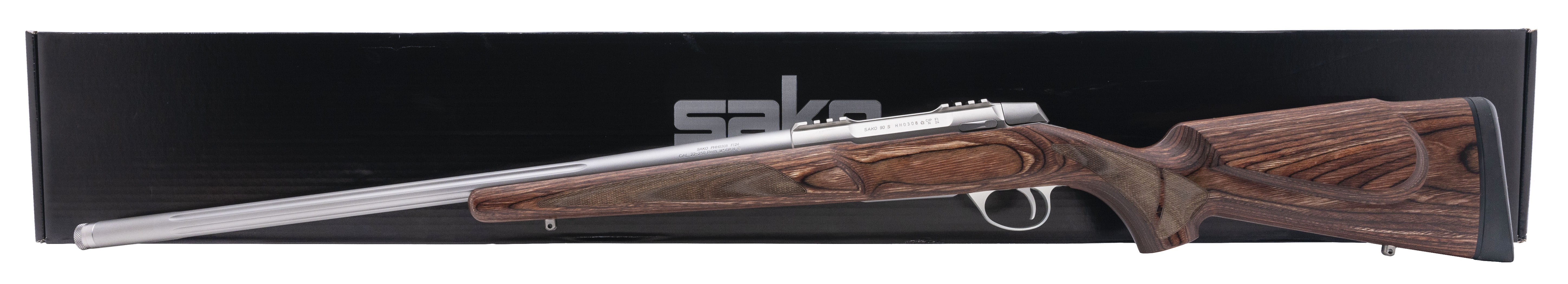 (SN: HH0308) Sako 90S Varmint Rifle .22-250 Rem (NGZ4809) - Collectors ...