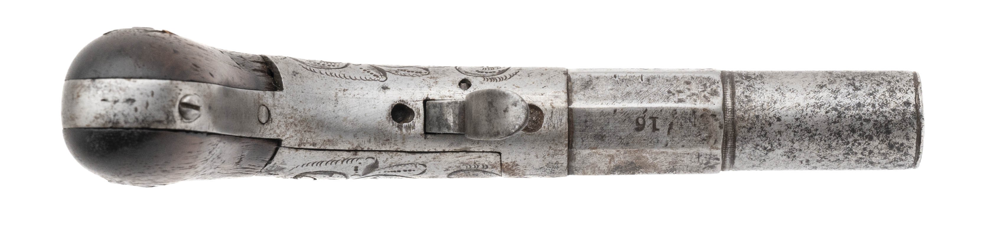 Bacon Bar Hammer Single Shot Pistol (AH8729) - Collector’s Firearms