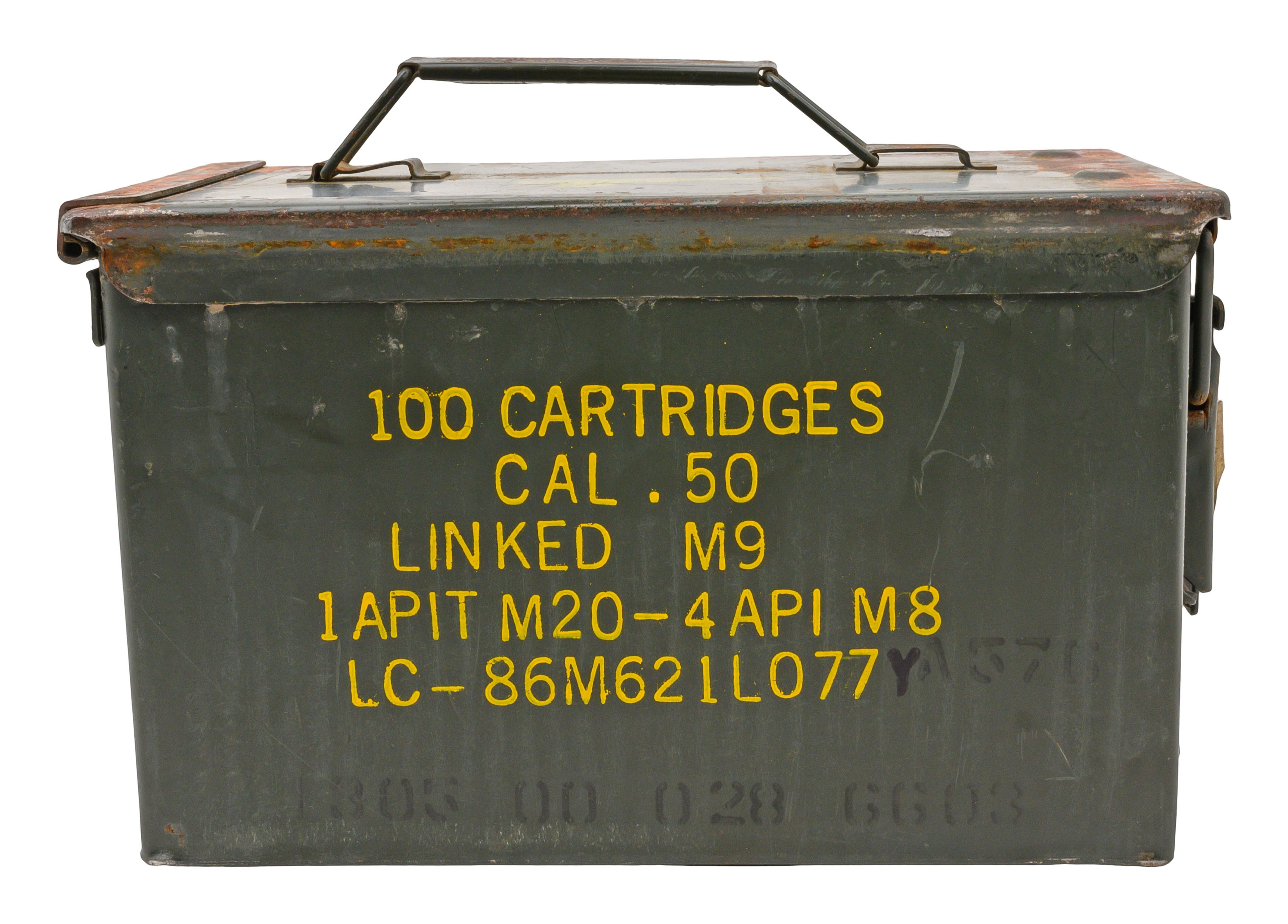 100 Linked Rounds of .50 BMG (MIS3116) - Collectors Firearms