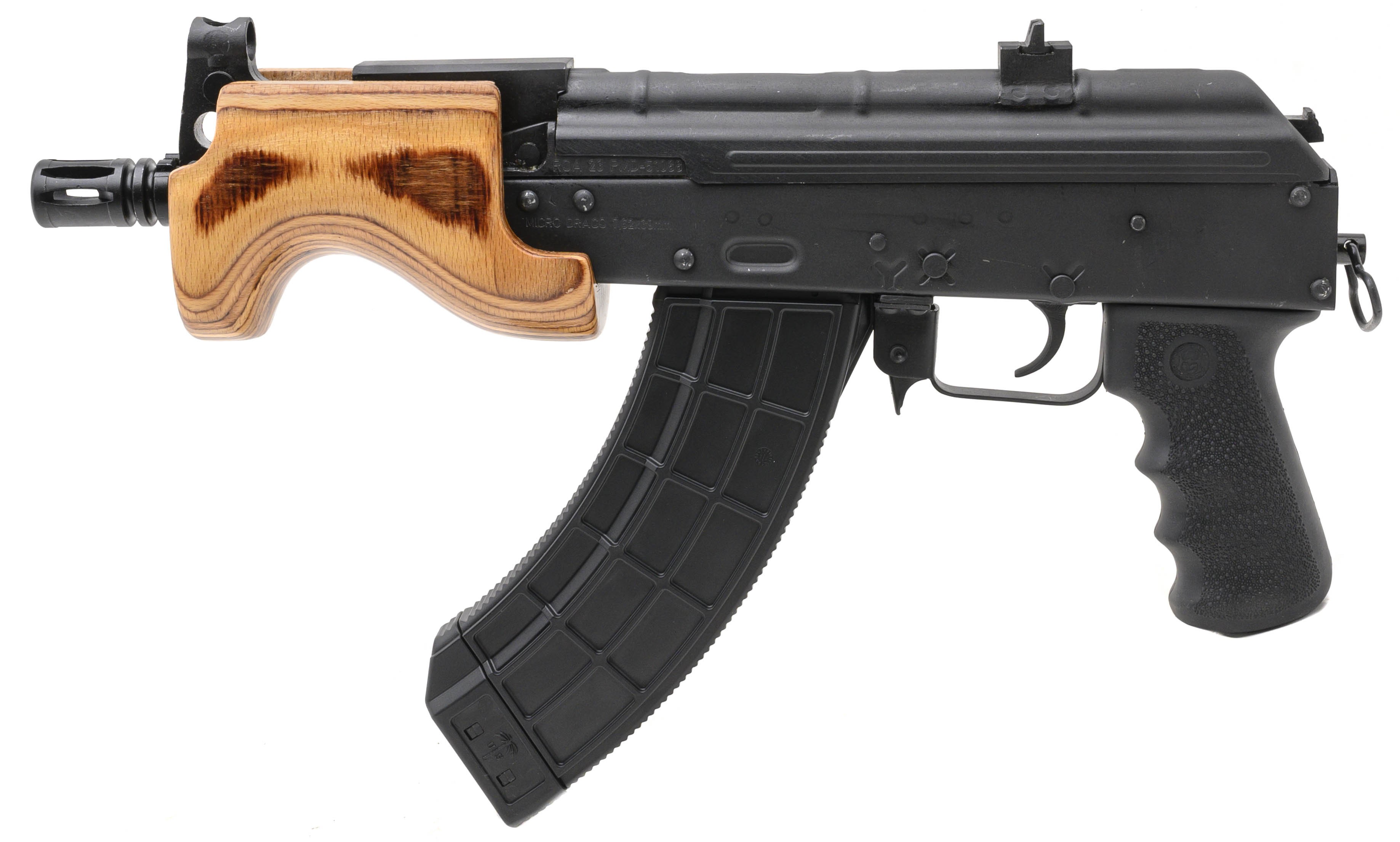 Romarm Micro Draco Pistol 7.62x39mm (PR69385) - Collectors Firearms