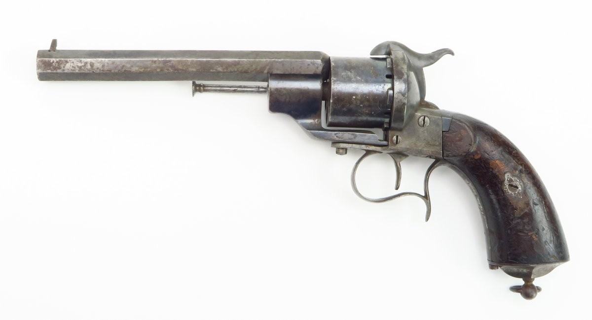 French Model 1854 Pin fire revolver (AH3750) - Collectors Firearms