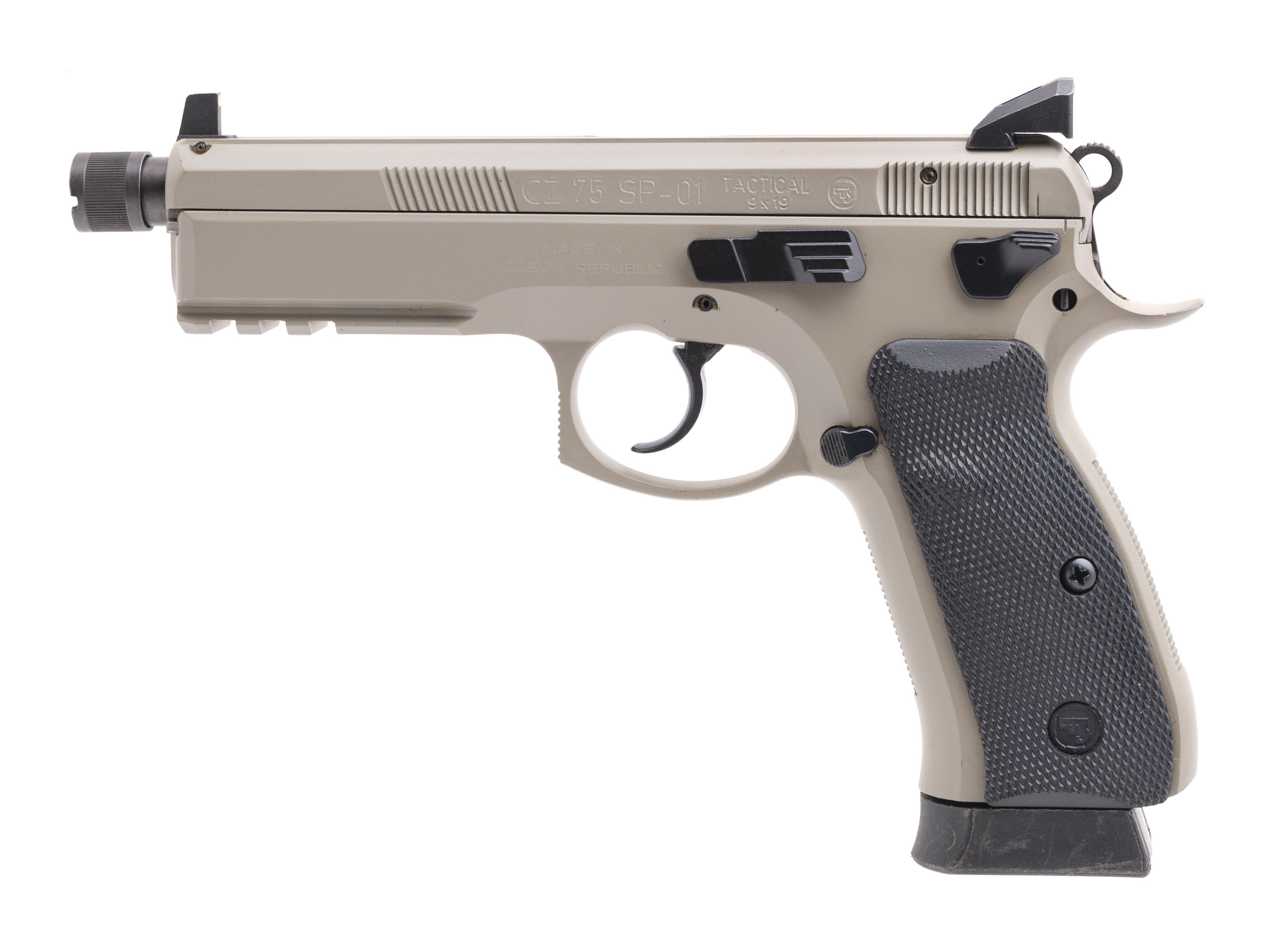 CZ 75 SP-01 Tactical Pistol 9mm (PR69672) - Collector’s Firearms