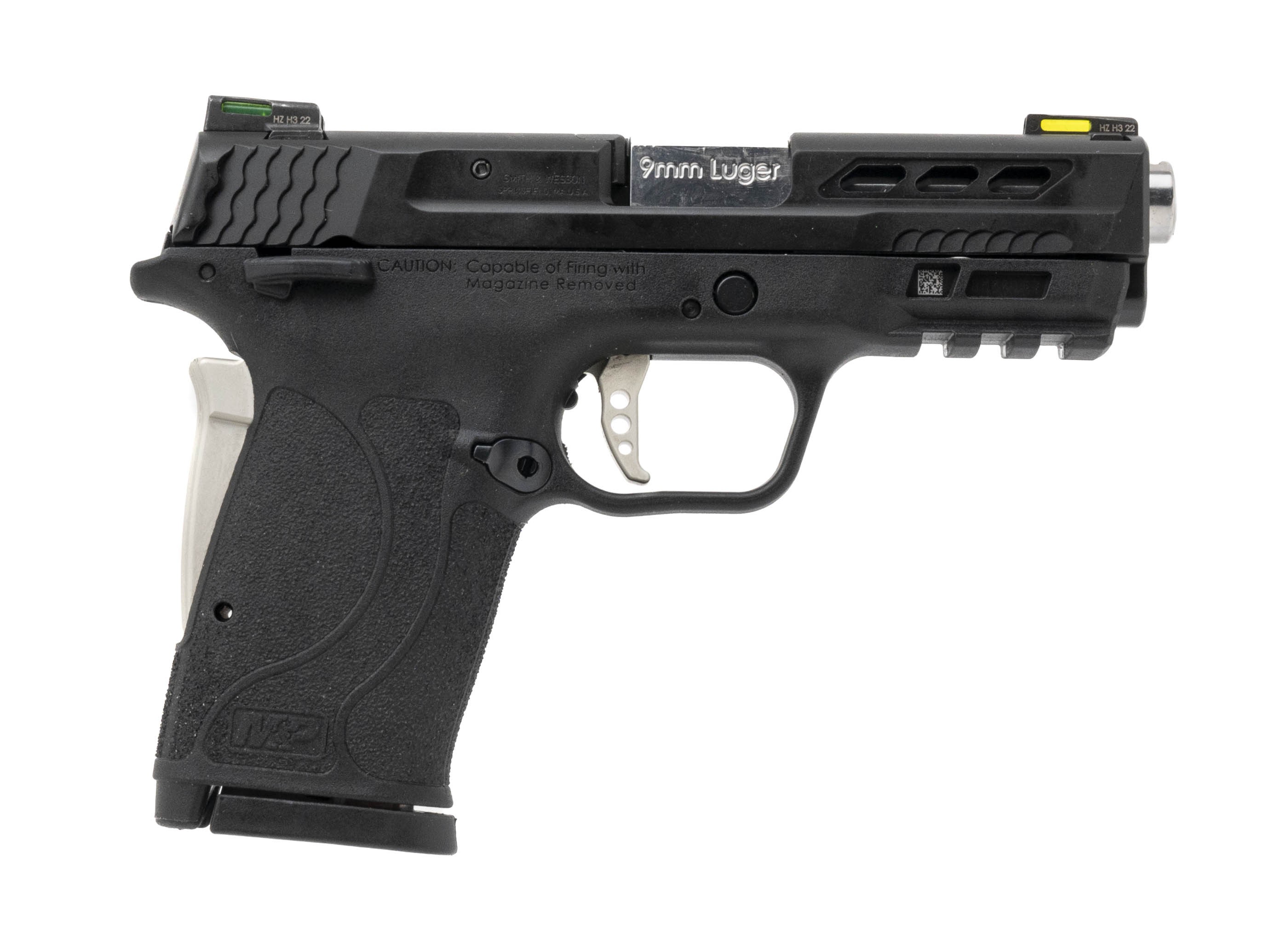 (SN:RHN7382) Smith & Wesson M&P Shield EZ Performance Center 9mm ...