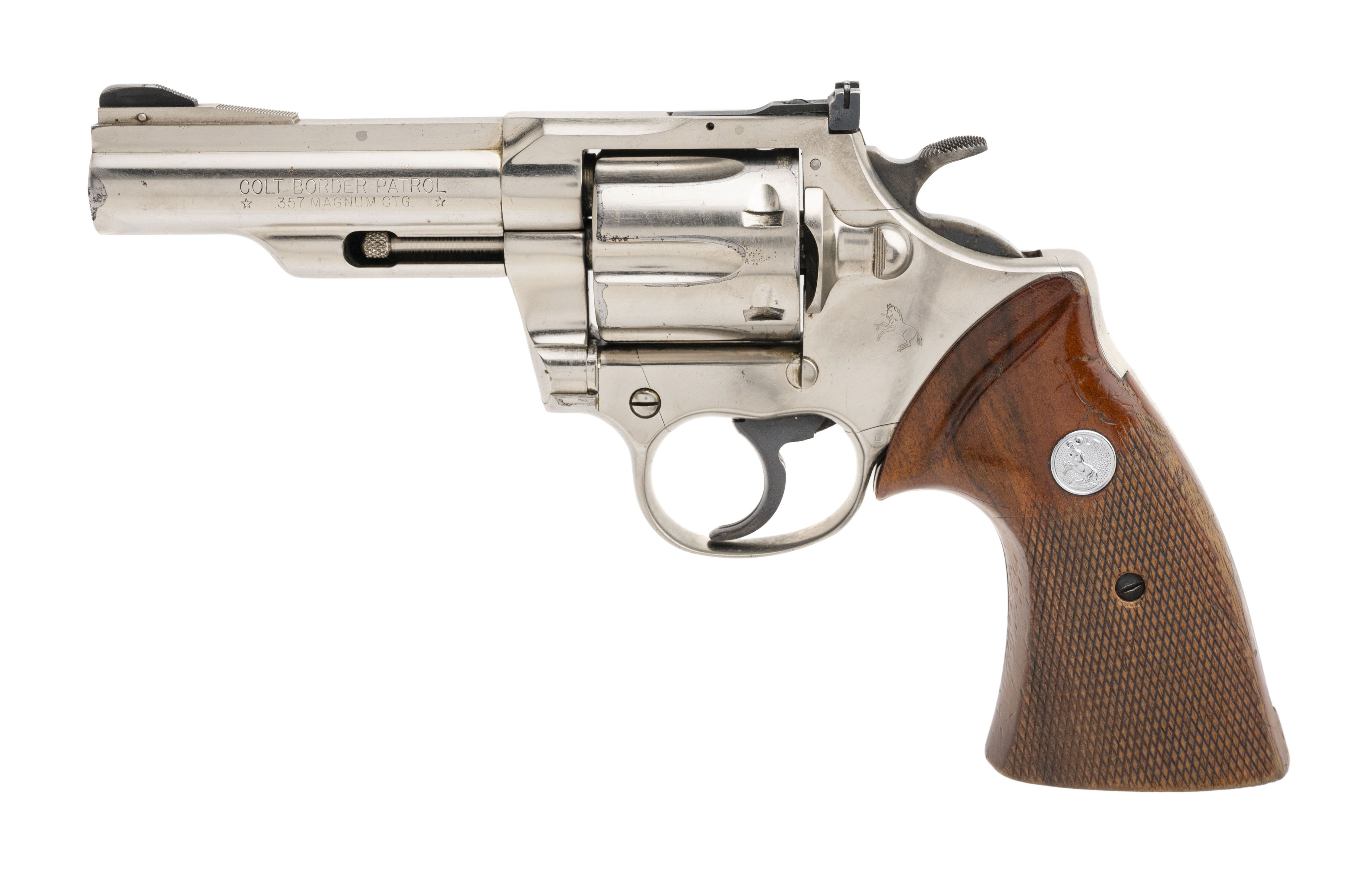Colt Border Patrol Revolver .357 Magnum (C20416) - Collectors Firearms