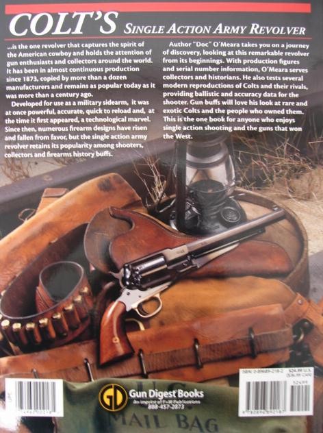 Colt's Single Action Army Revolver - Valuable Collector Information (IB071072) - Collector’s ...