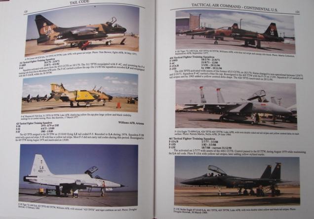 Tail Code - The complete history of USAF tactical aircraft tail code ...