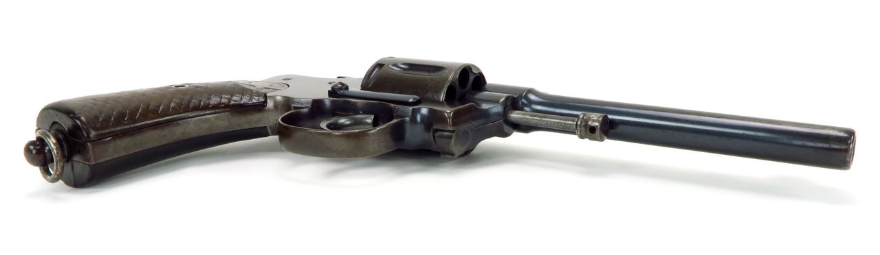 Mexican Army Issue Belgian 1889 Model 9mm caliber revolver (AH3717 ...